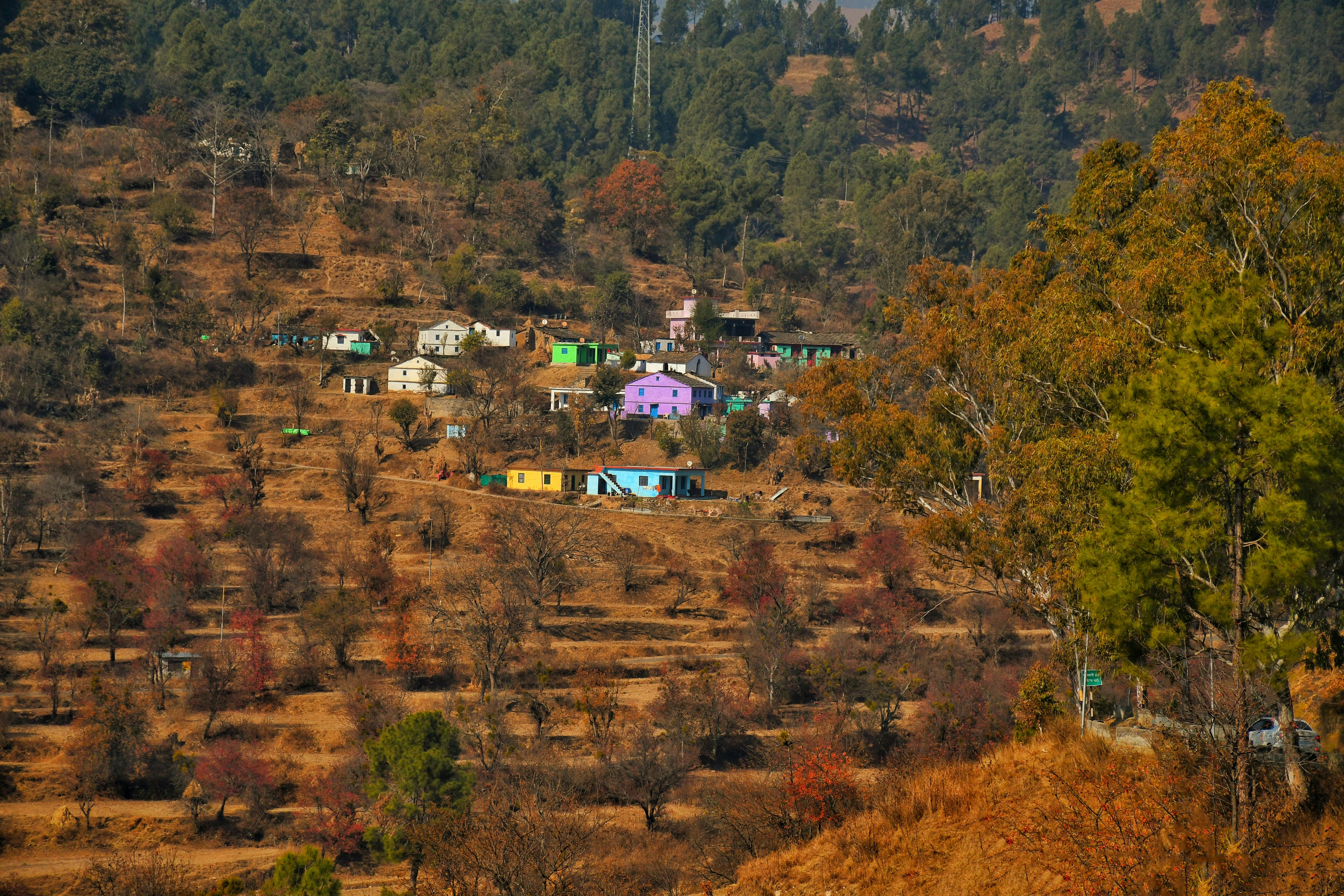 A Village in Autumn · Free Stock Photo