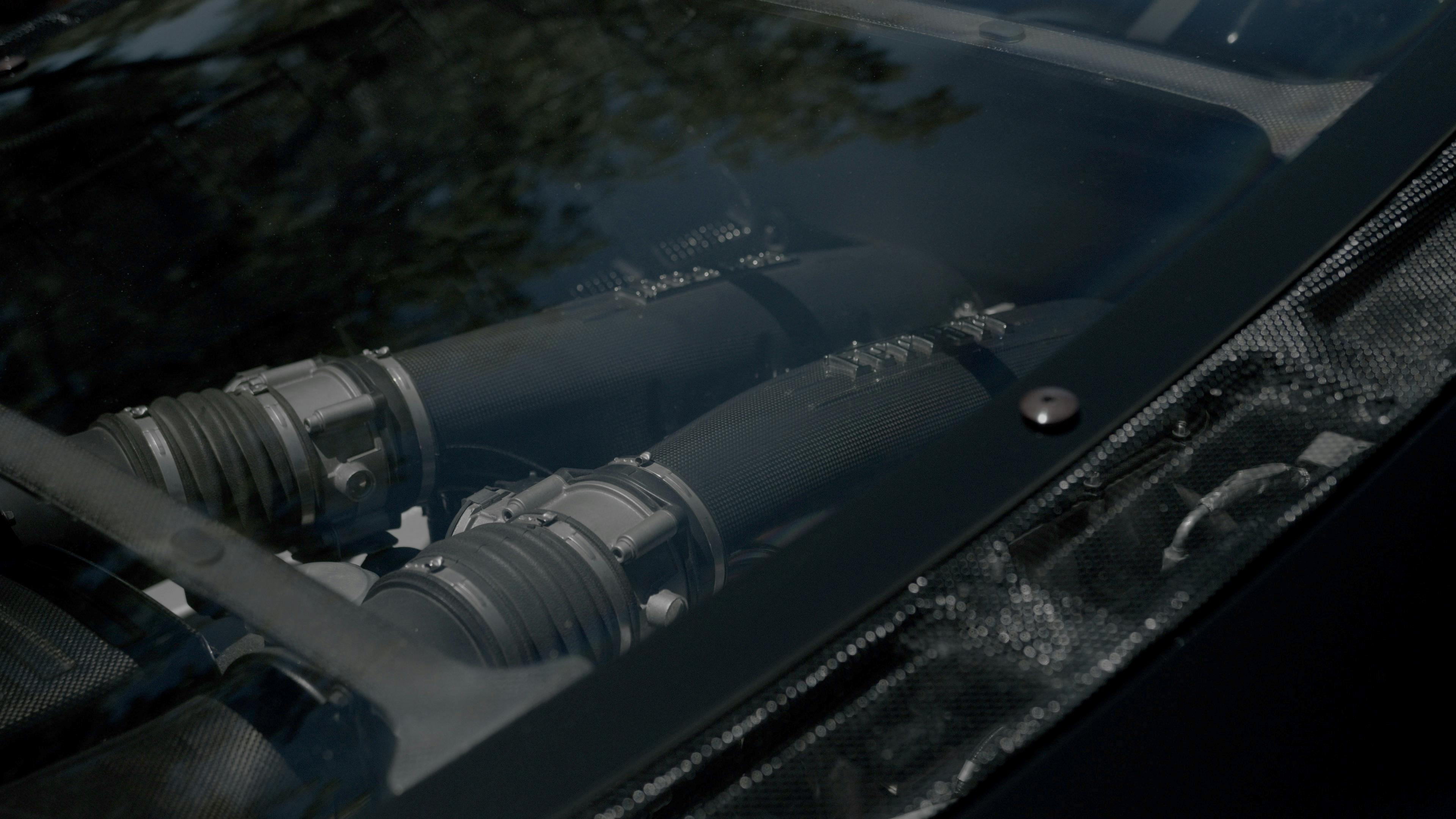 Black and Yellow Car Engine · Free Stock Photo