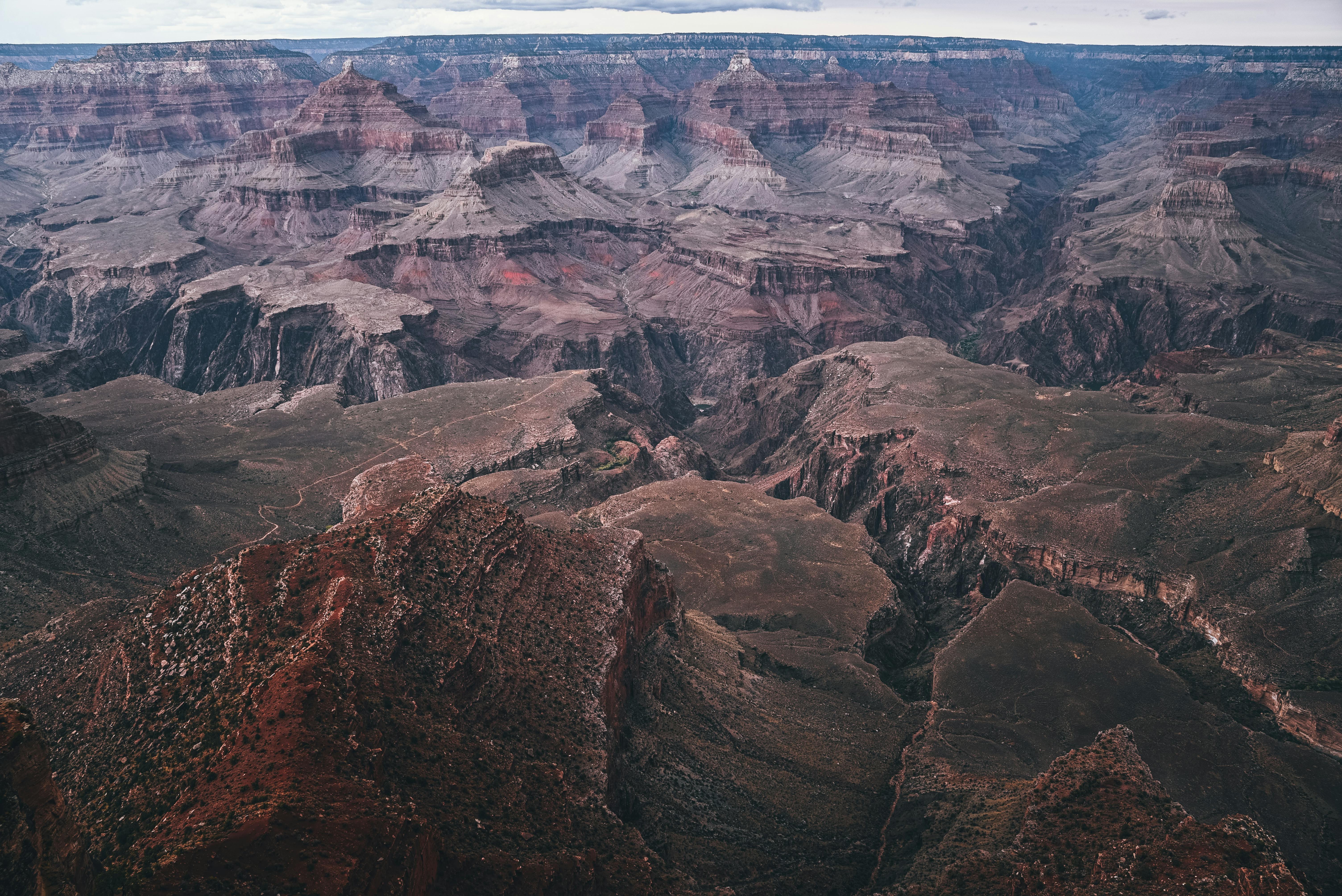 Aerial View of Canyons · Free Stock Photo