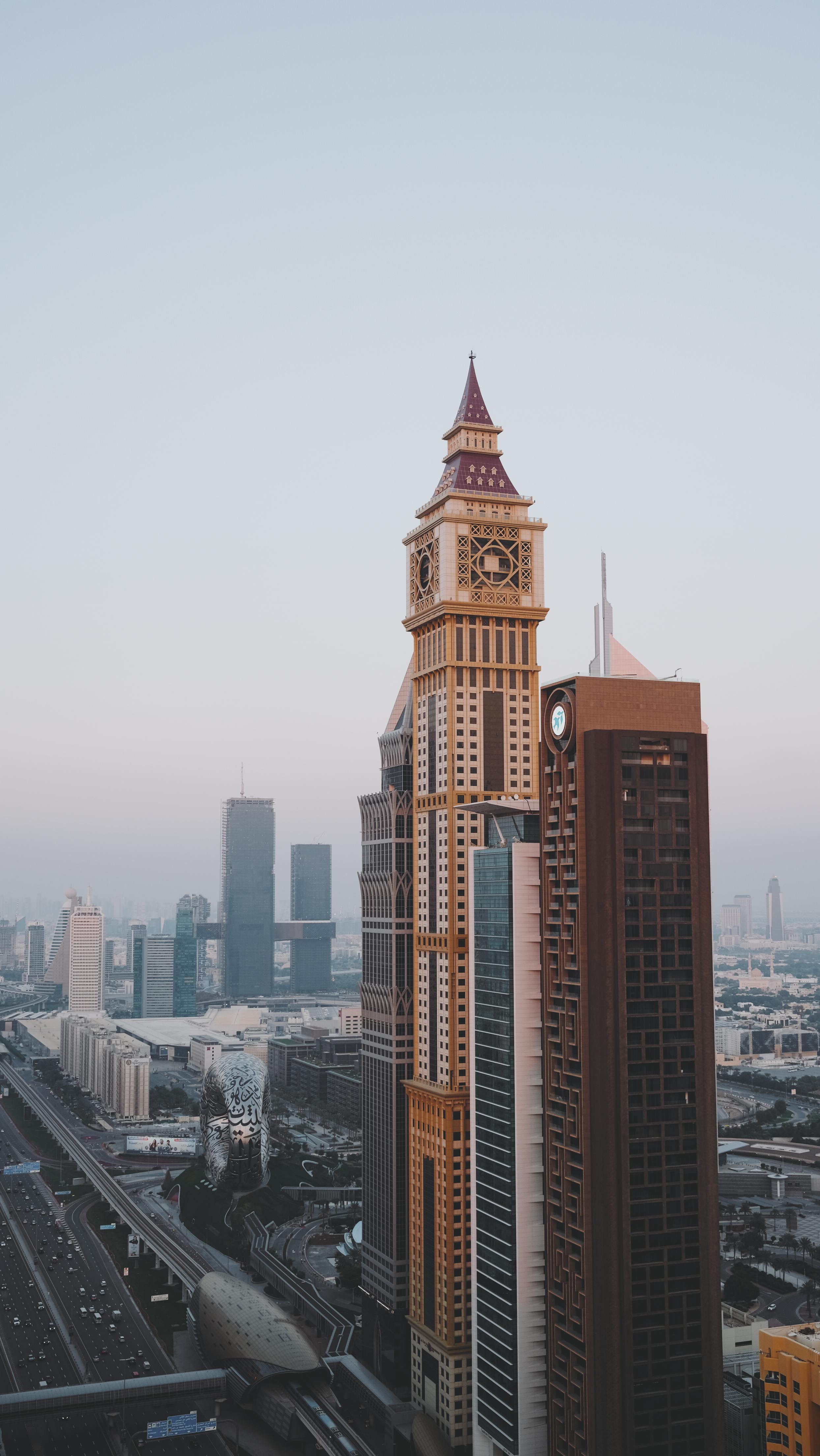 Aerial View of High-Rise Buildings · Free Stock Photo
