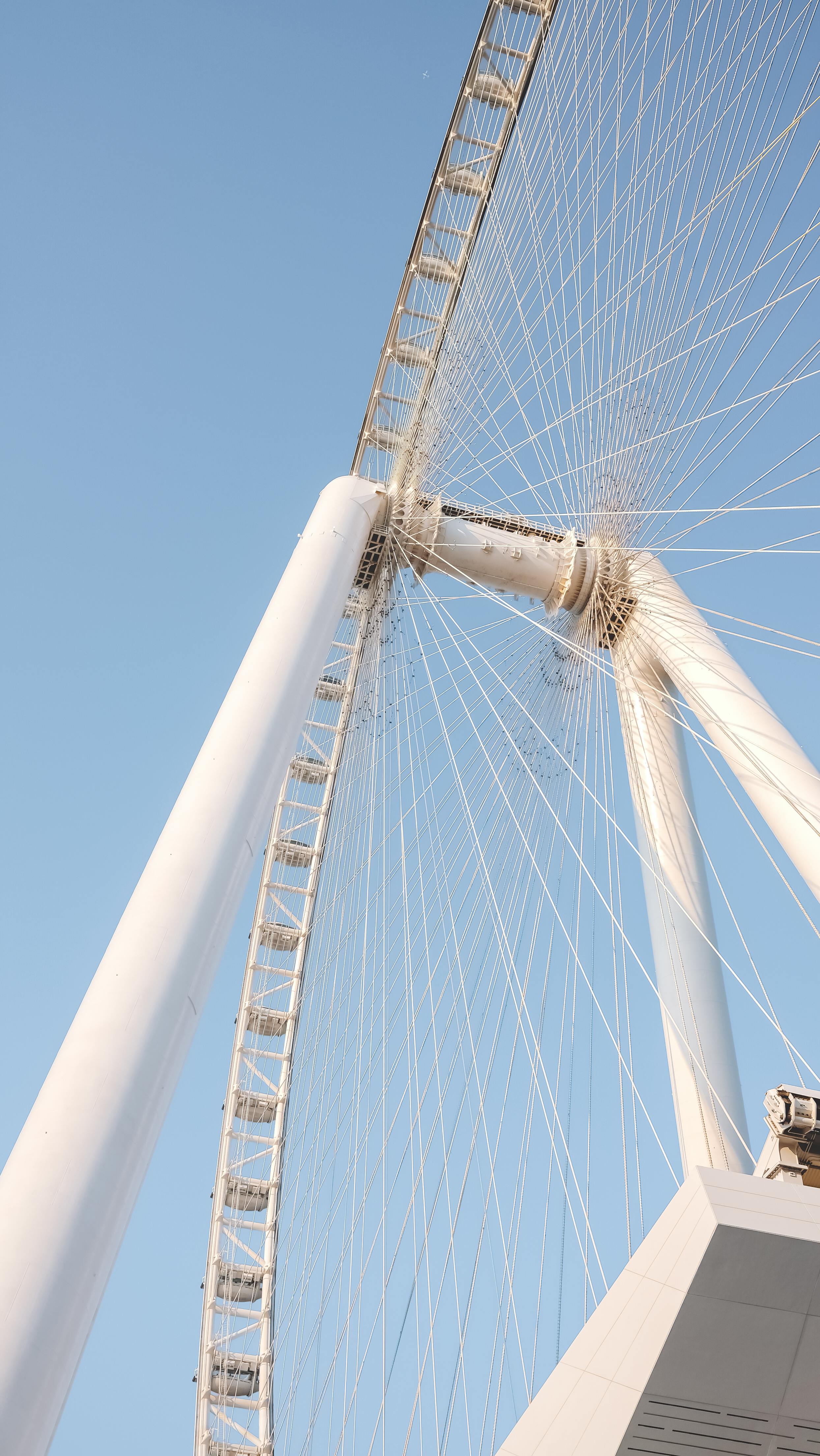 Ain Dubai Observation Wheel in Blue Waters Dubai · Free Stock Photo