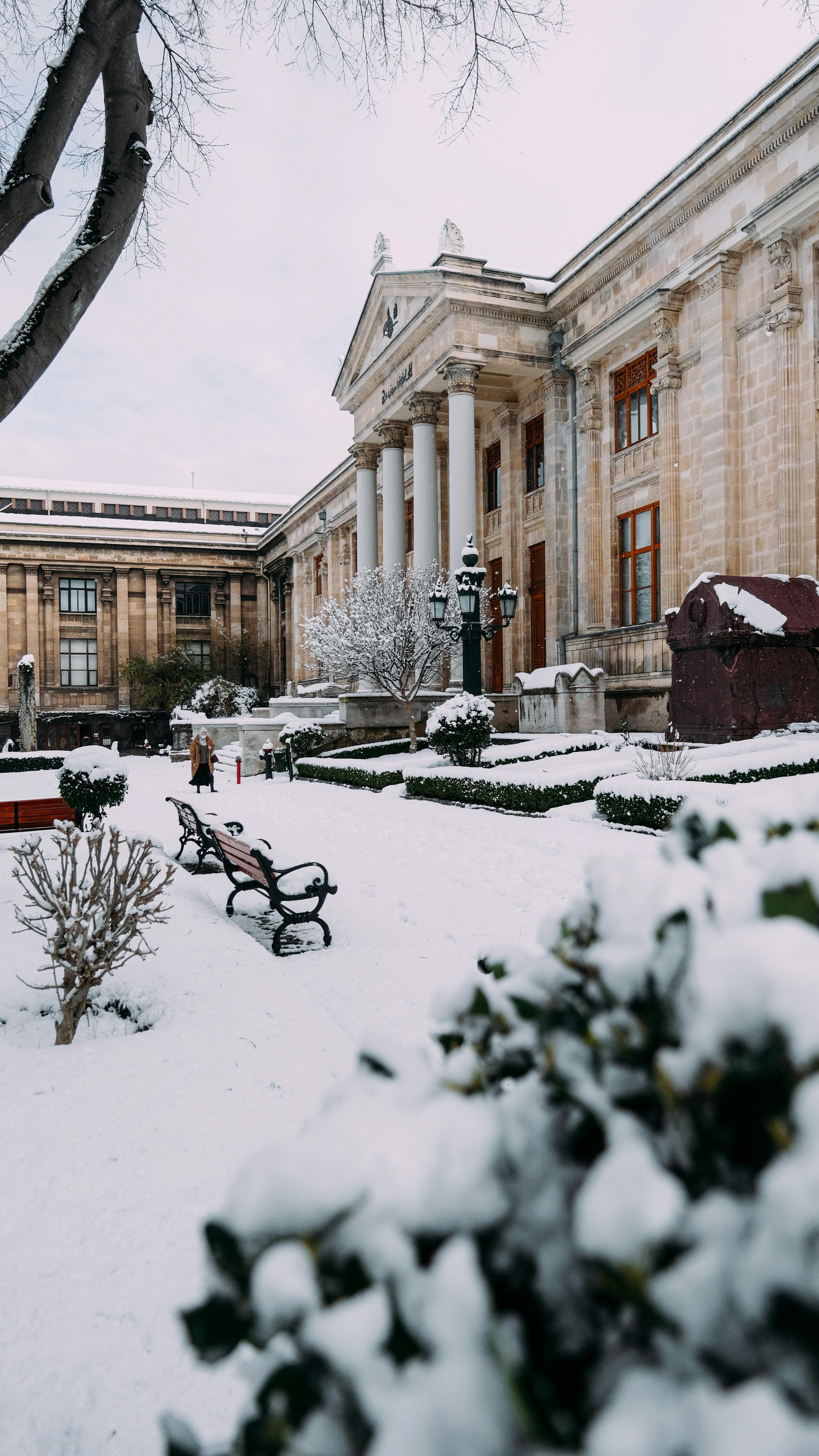 Concrete Pillars Covered with Graffiti · Free Stock Photo