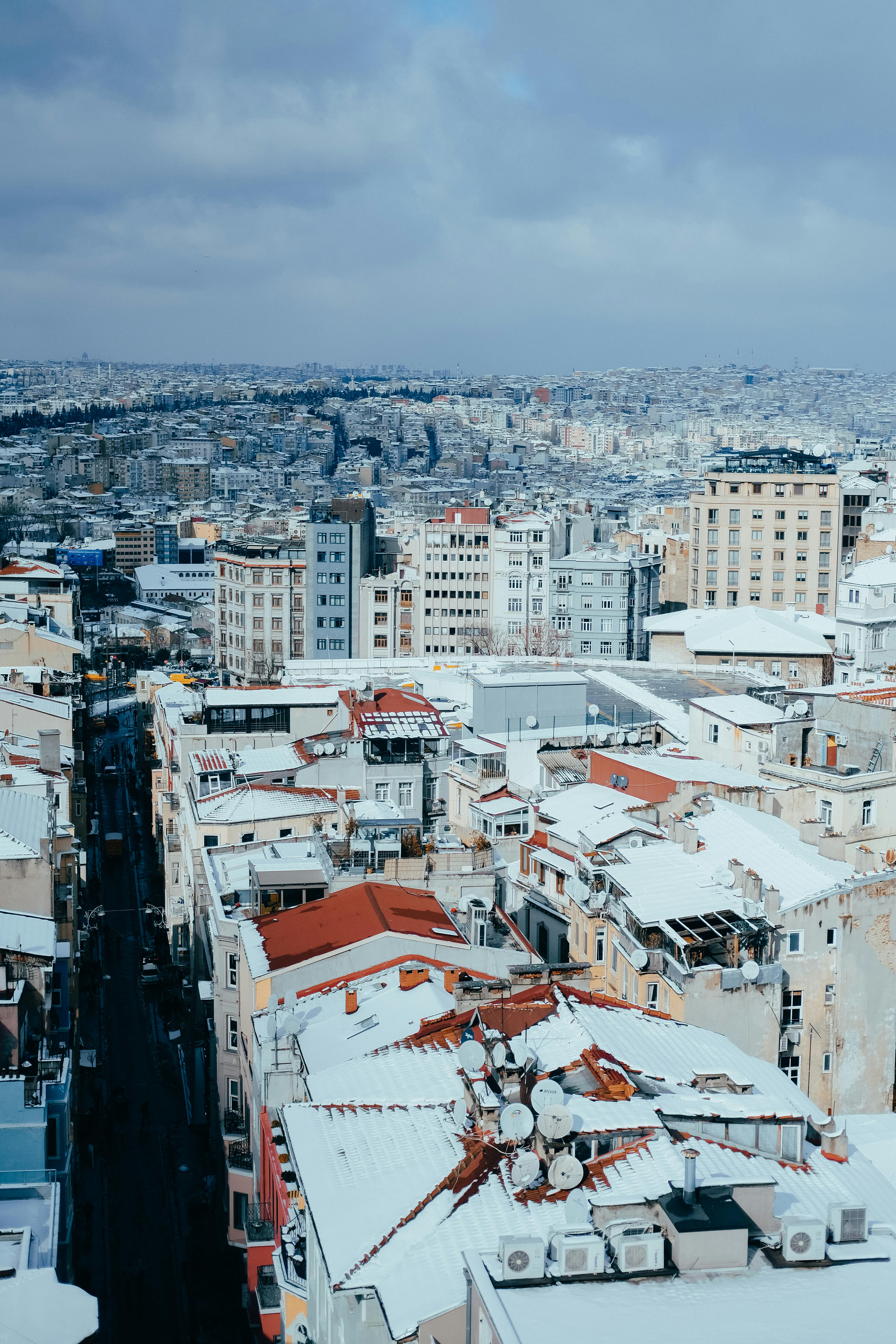 Aerial Photography of High-rise Buildings · Free Stock Photo