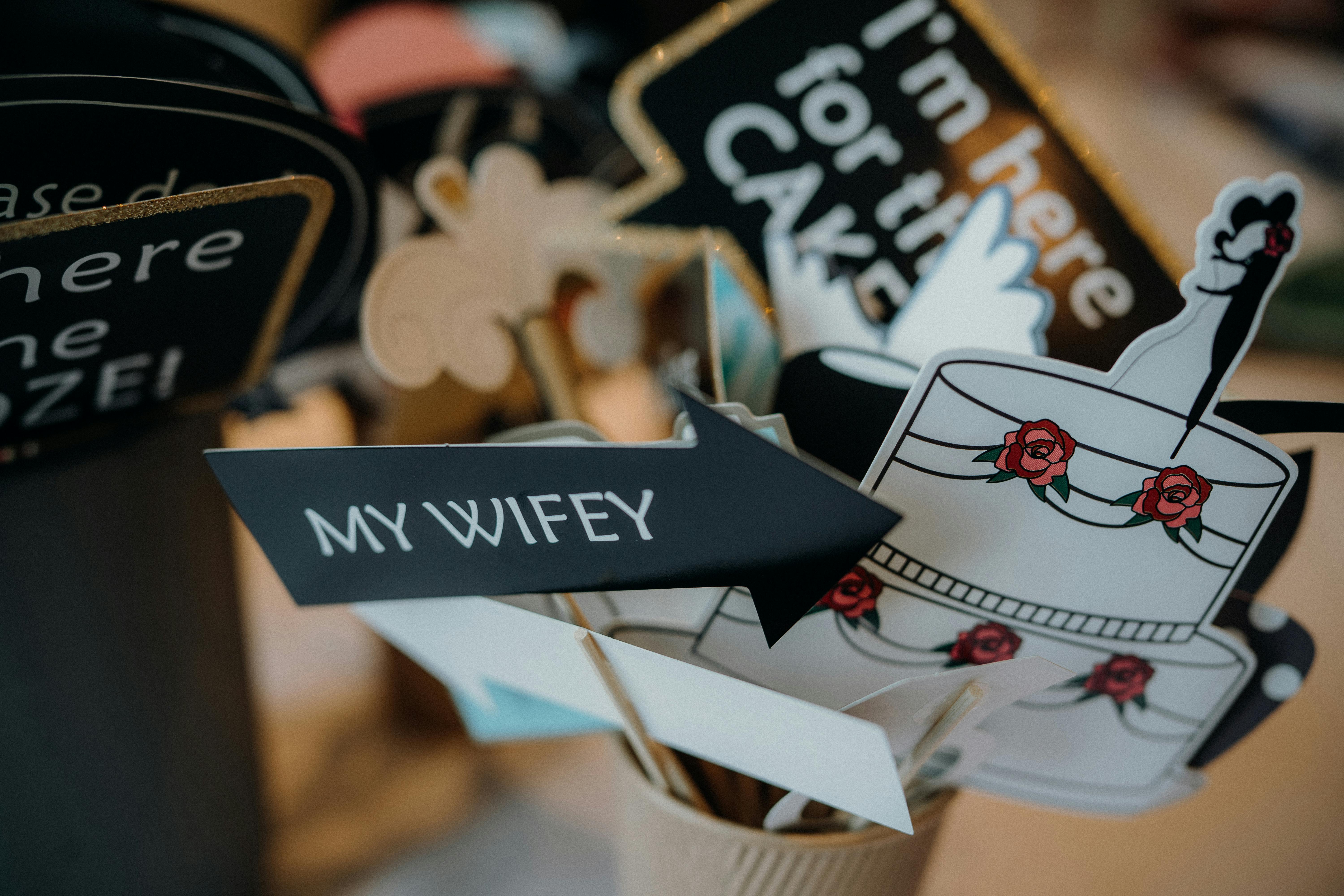 Cardboard Paper with Text · Free Stock Photo