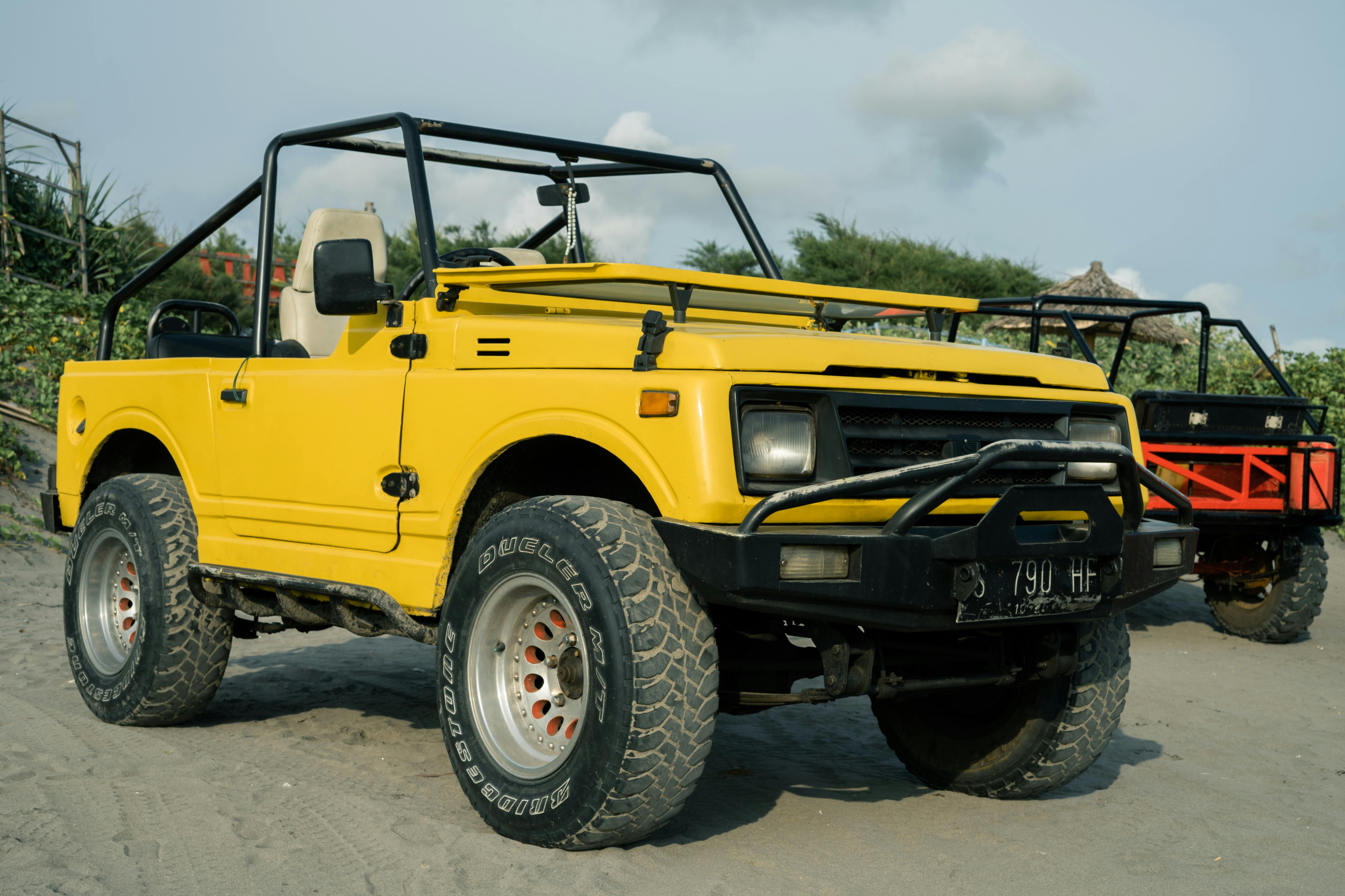 Cement Truck in a Garage · Free Stock Photo