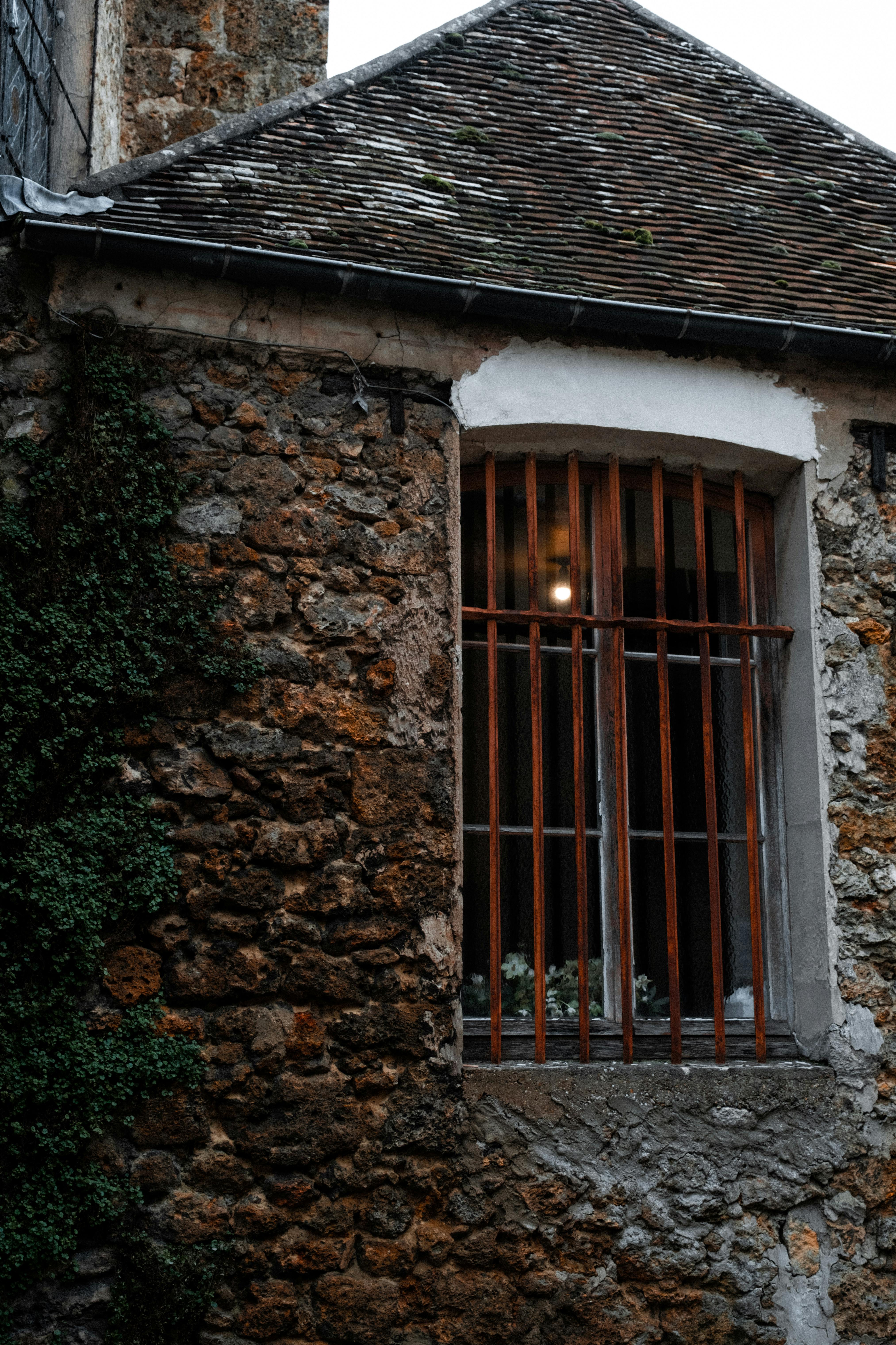 A Barred Window · Free Stock Photo