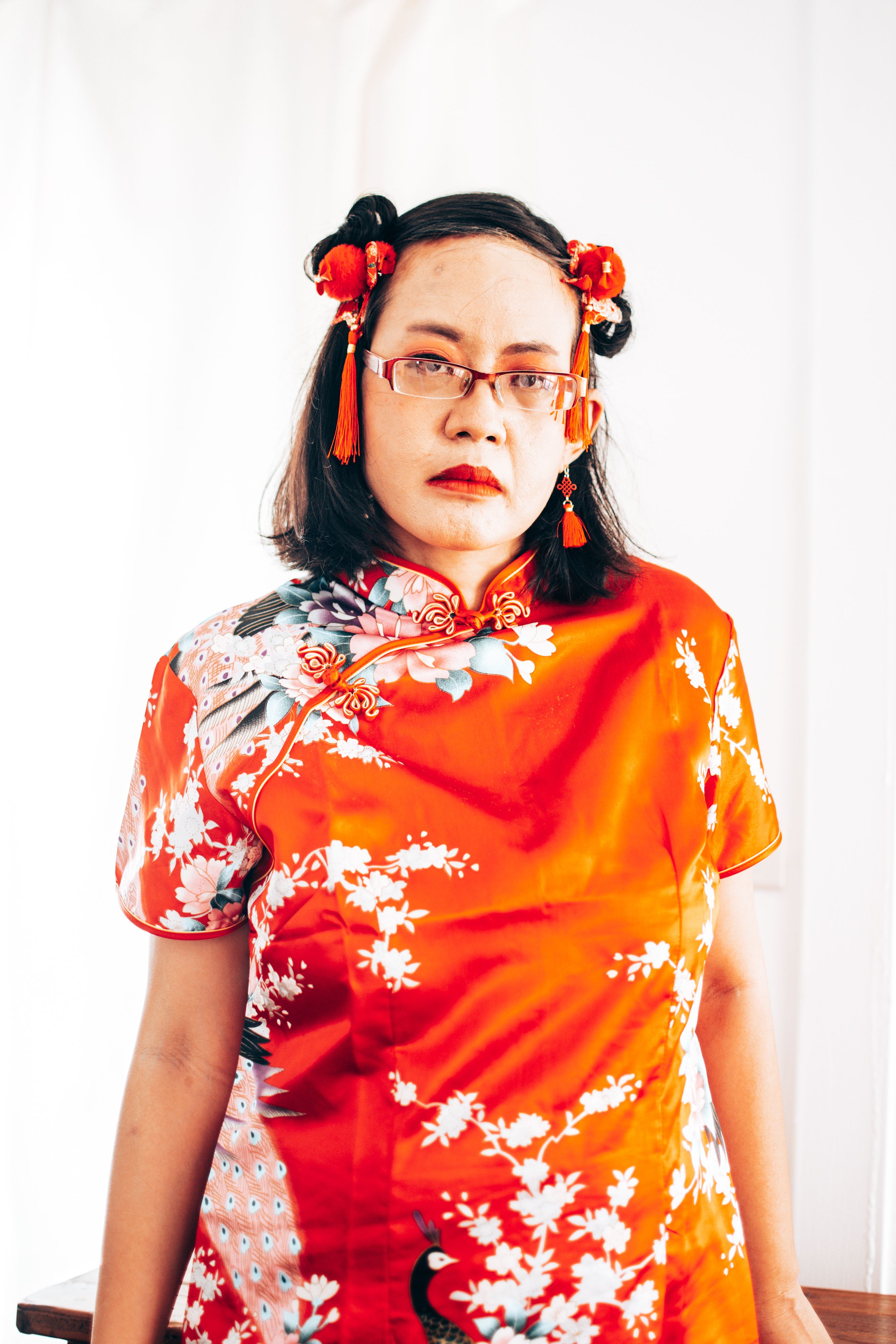 Person Wearing Cheongsam · Free Stock Photo