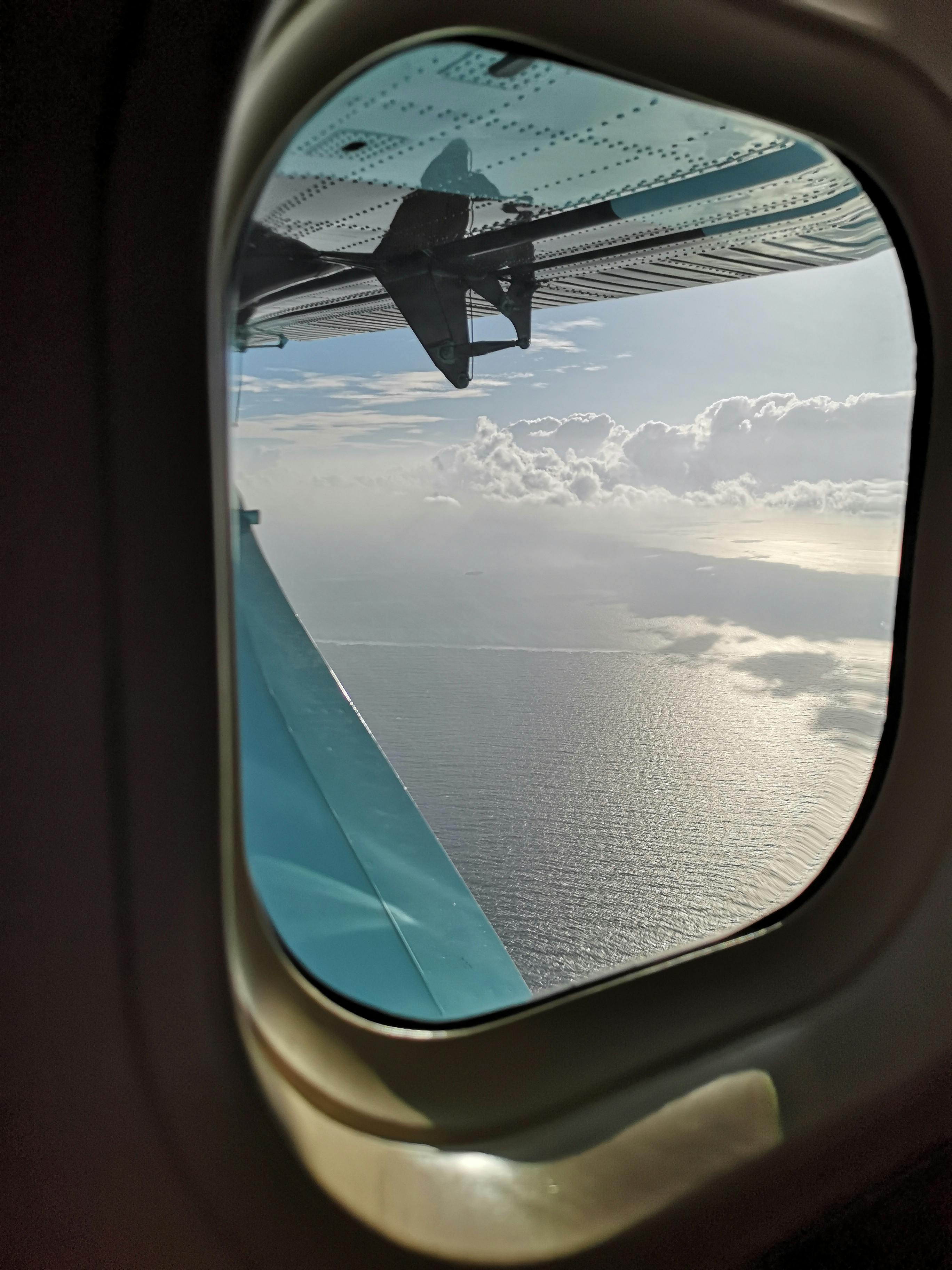 An Airplane Window · Free Stock Photo