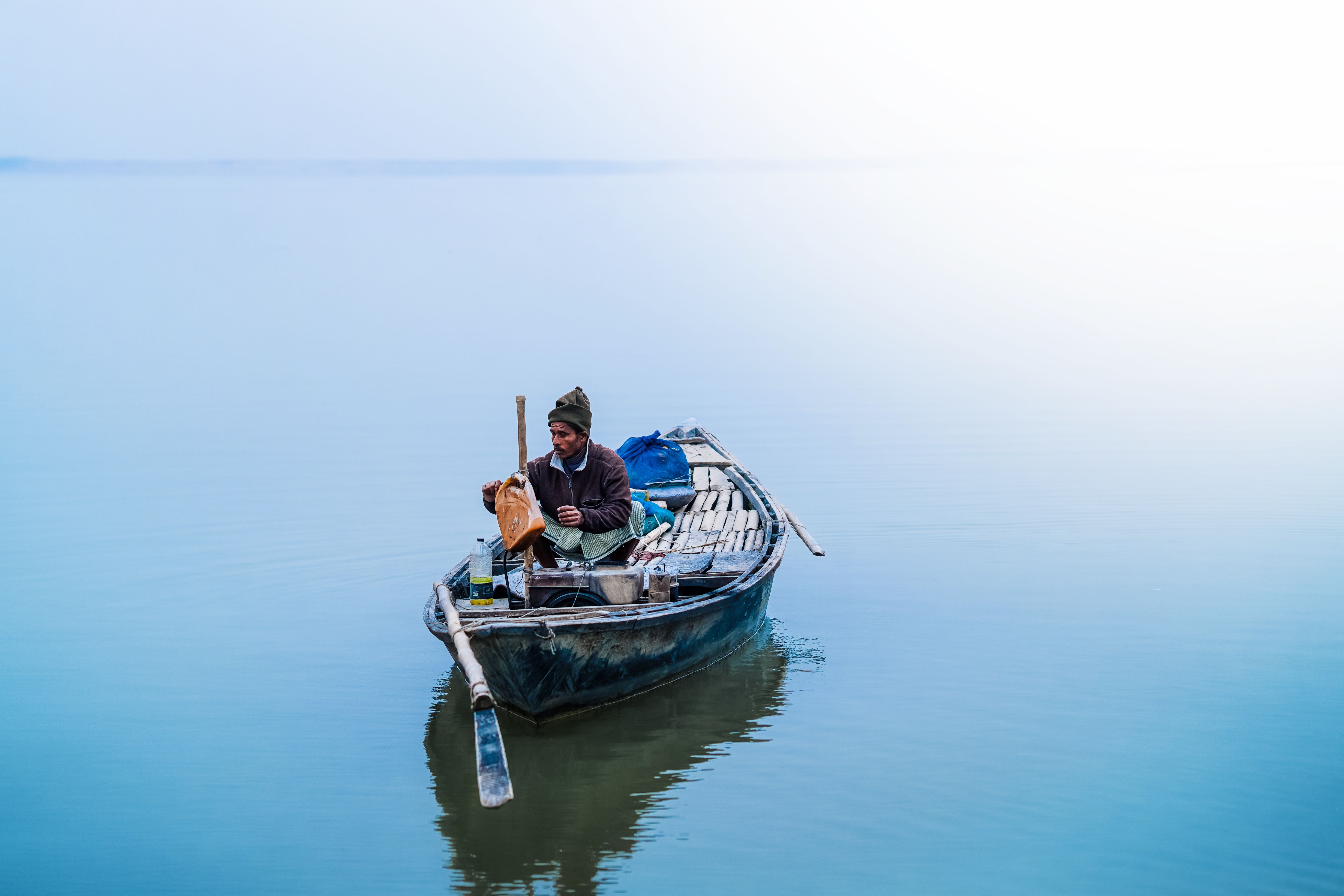 Man on a Boat · Free Stock Photo