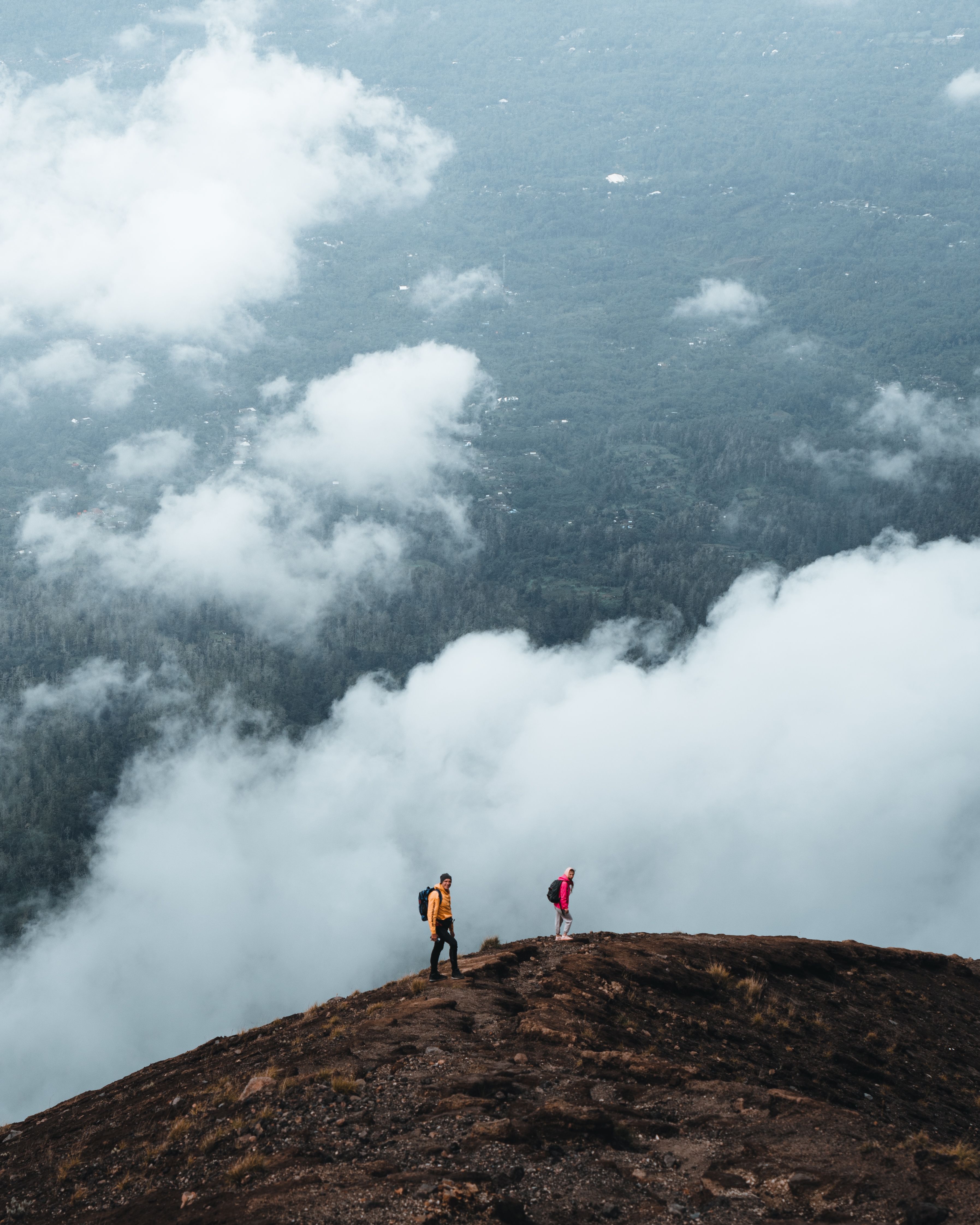People Hiking in Mountains · Free Stock Photo