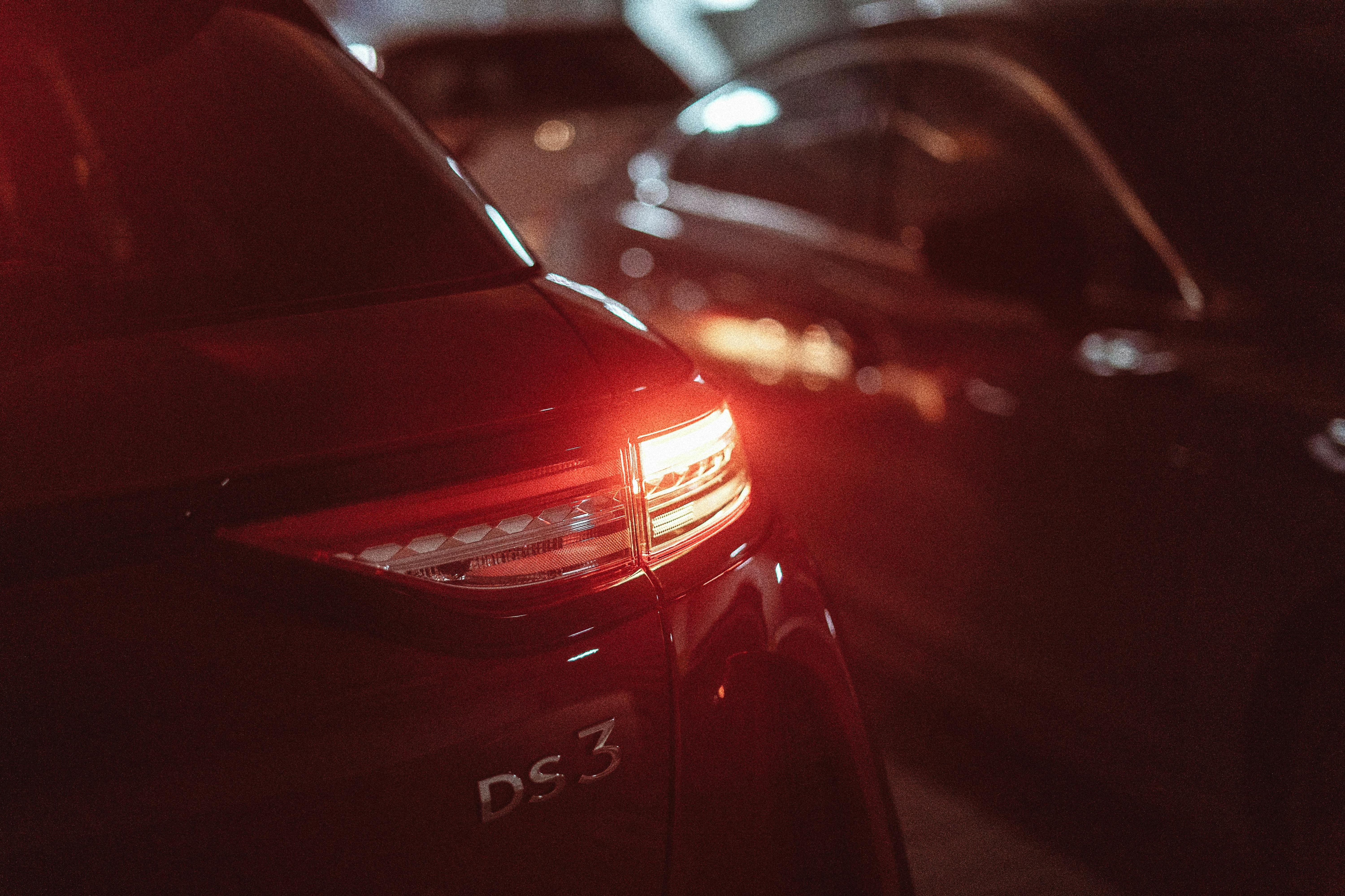 Tail Light in Citroen DS3 · Free Stock Photo