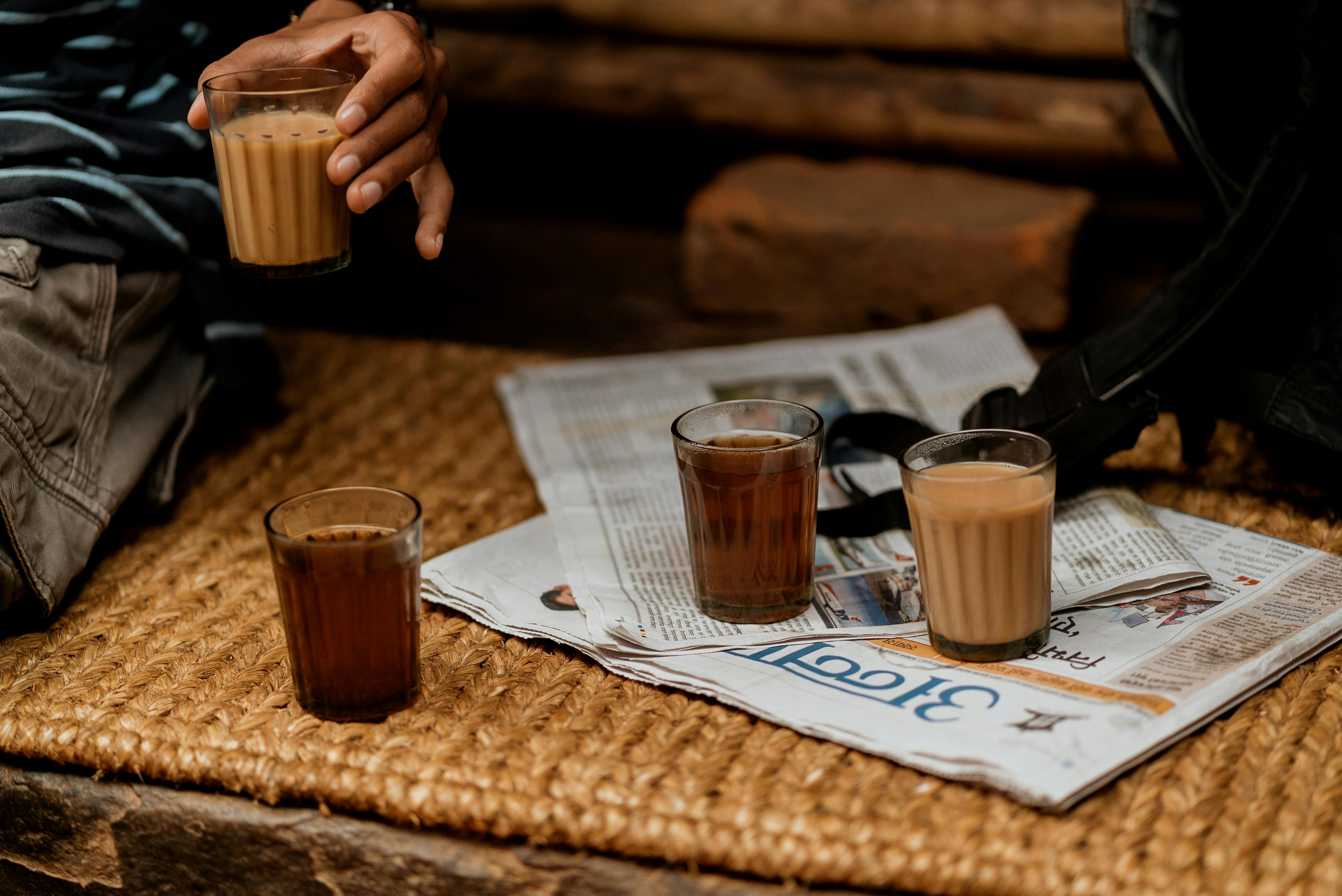 A Person Holding a Milk Tea · Free Stock Photo