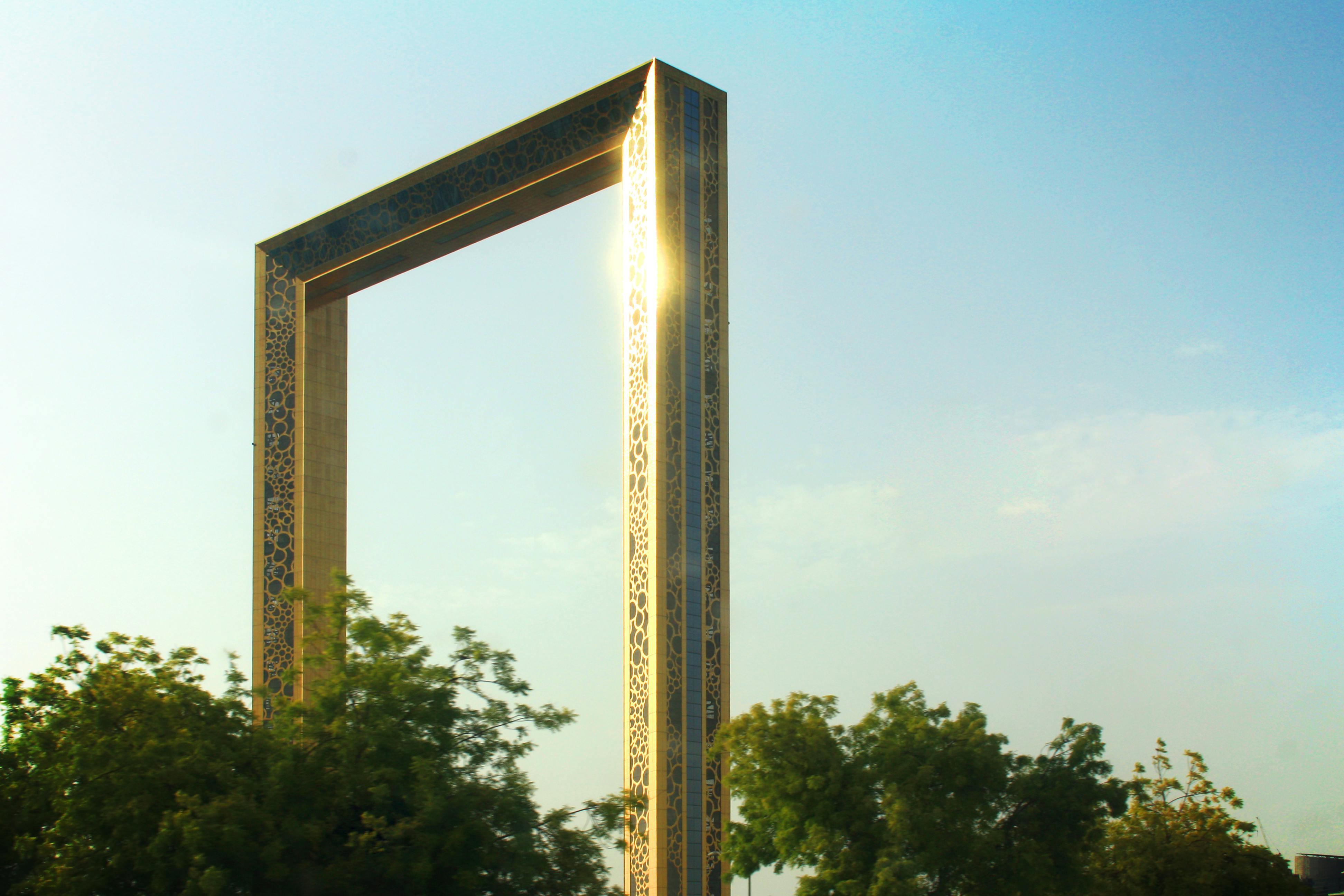 Free stock photo of dubai, frame