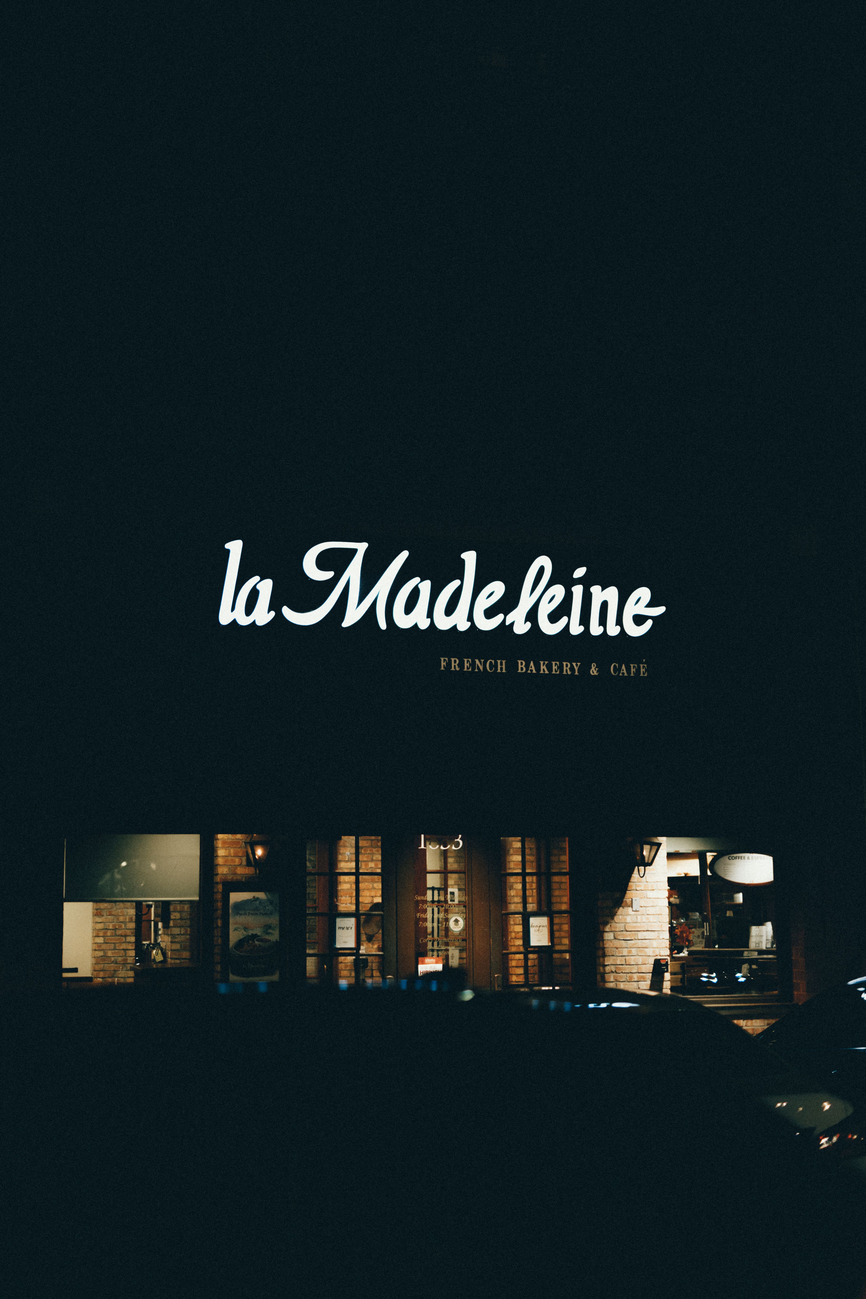 Cafe Neon Sign · Free Stock Photo