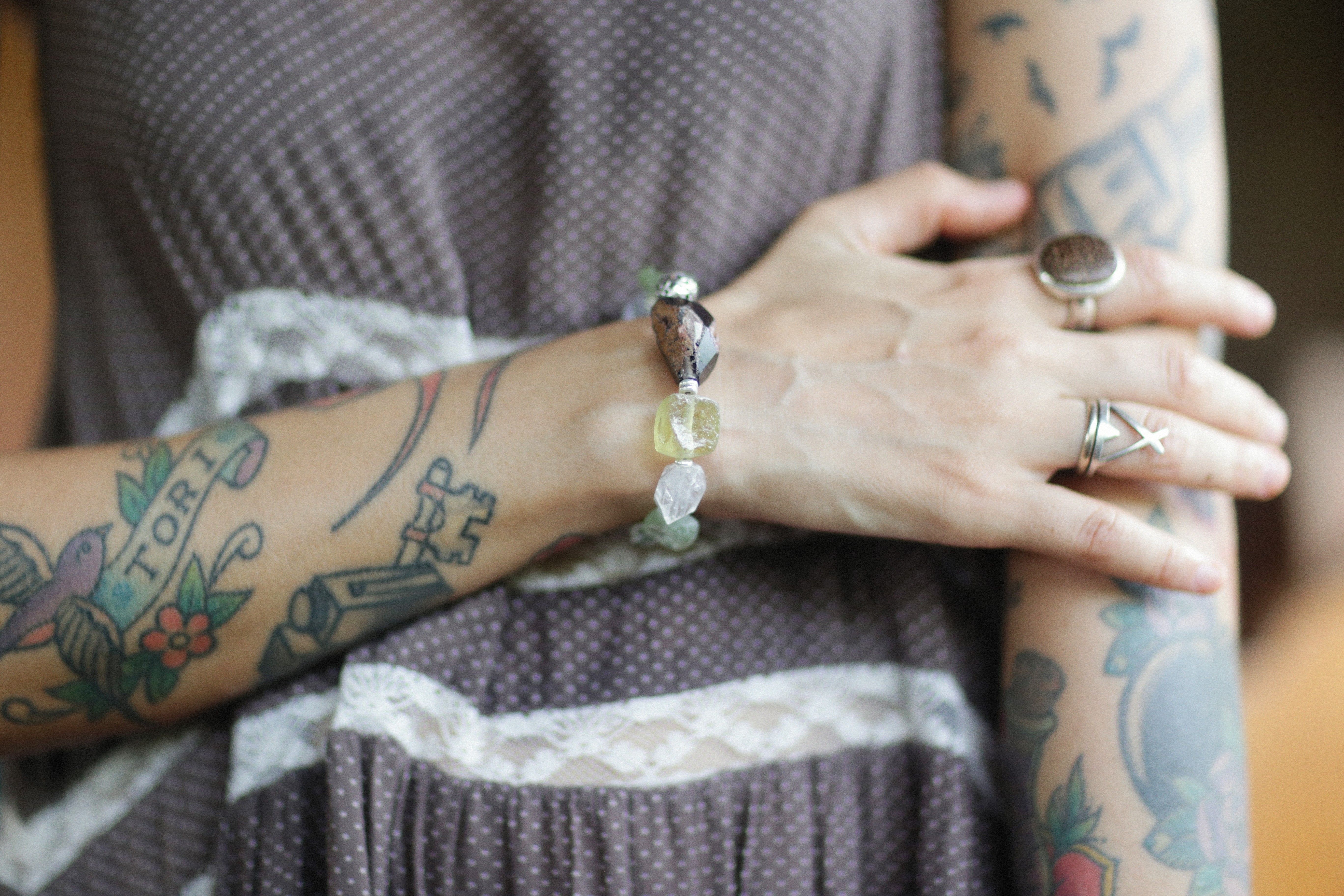 Man Hands on Back with Tattoos · Free Stock Photo