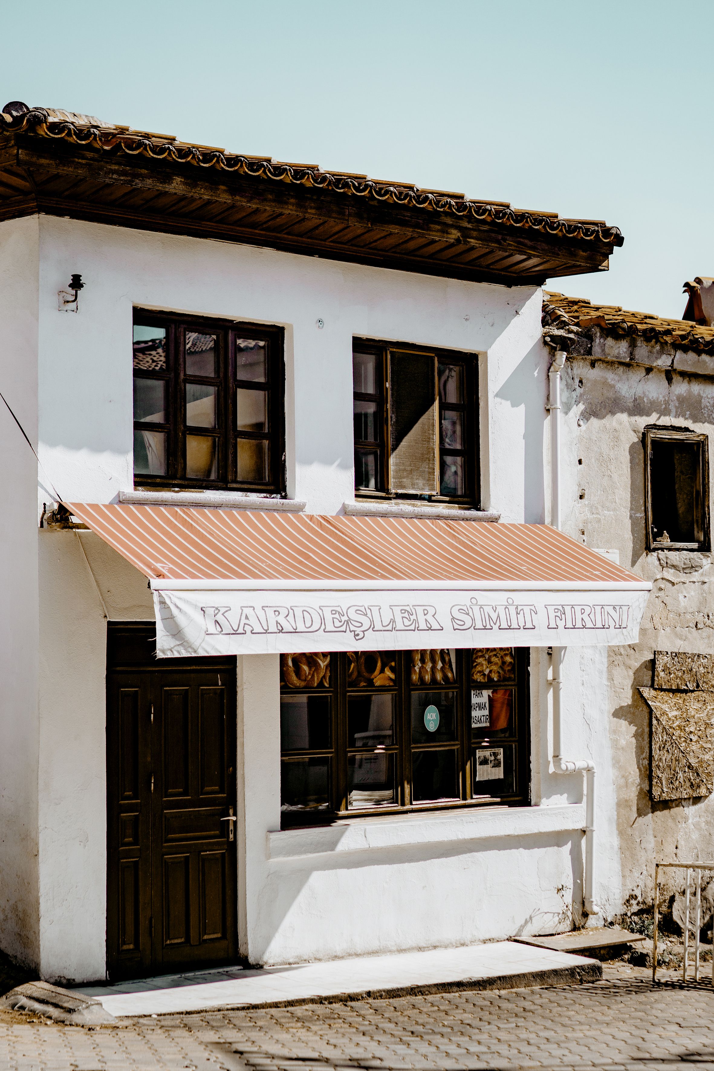 Exterior of an Old Bakery Building · Free Stock Photo