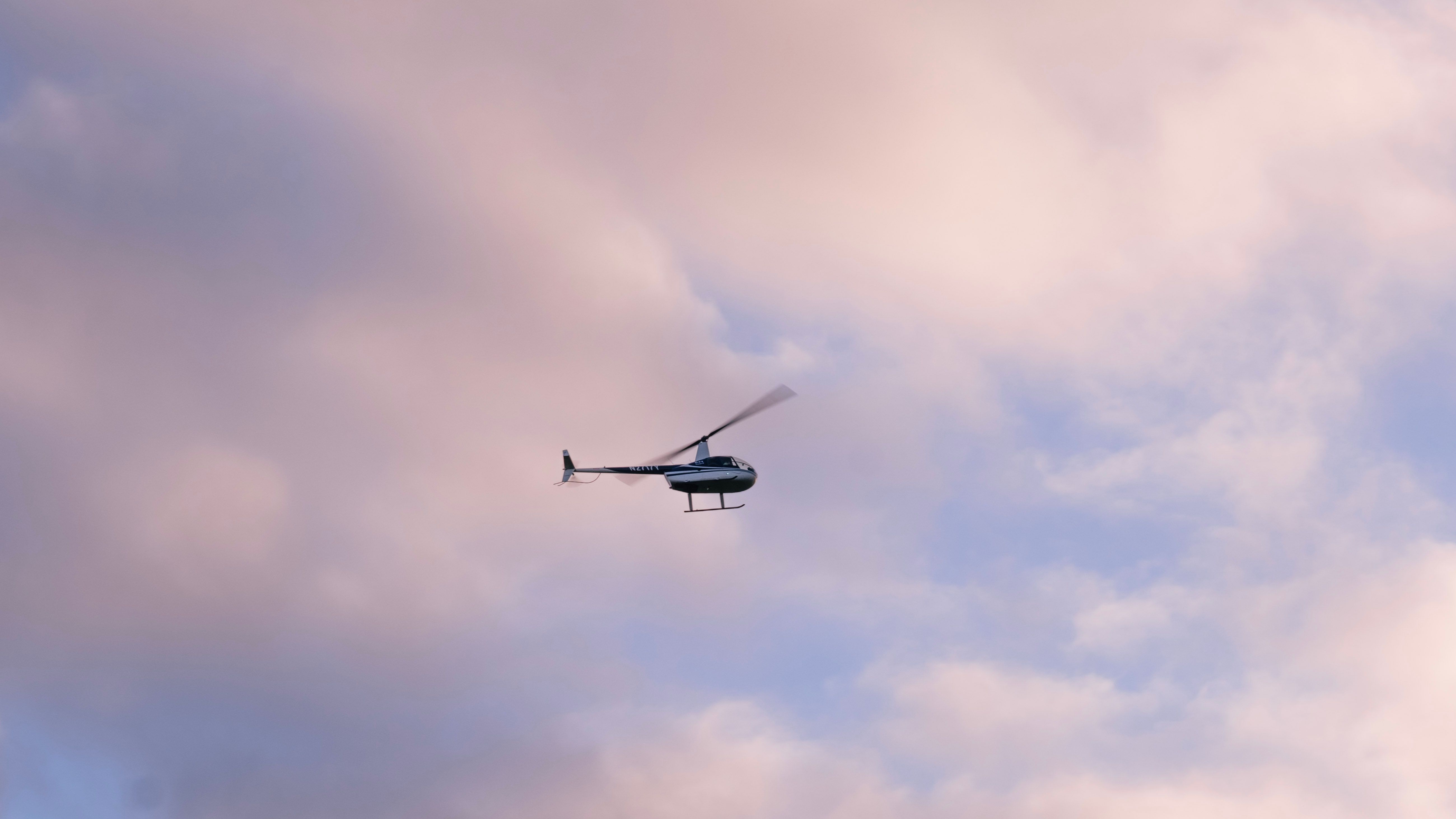 A Helicopter in the Sky · Free Stock Photo