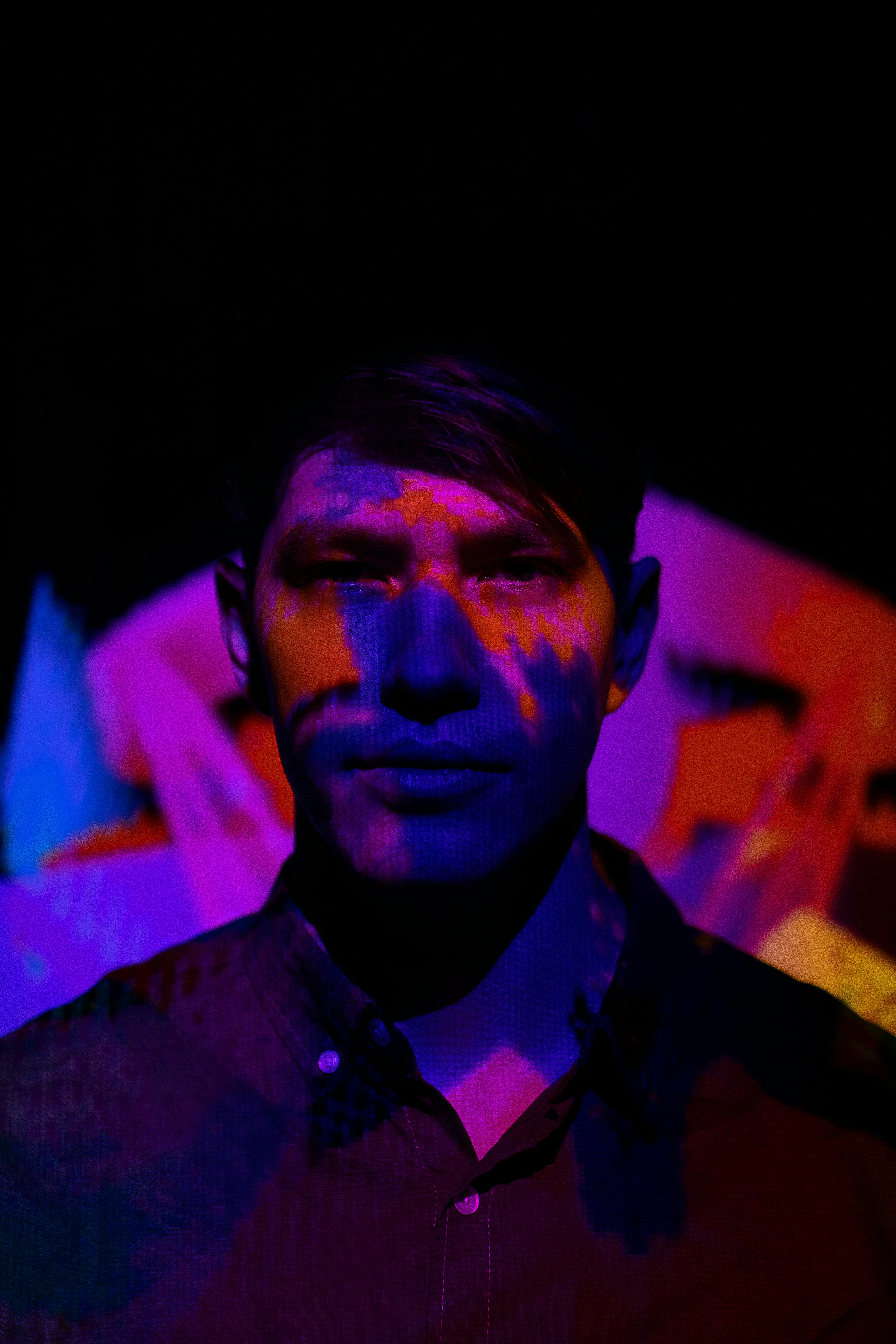 Shadows and Lights on Man Face · Free Stock Photo