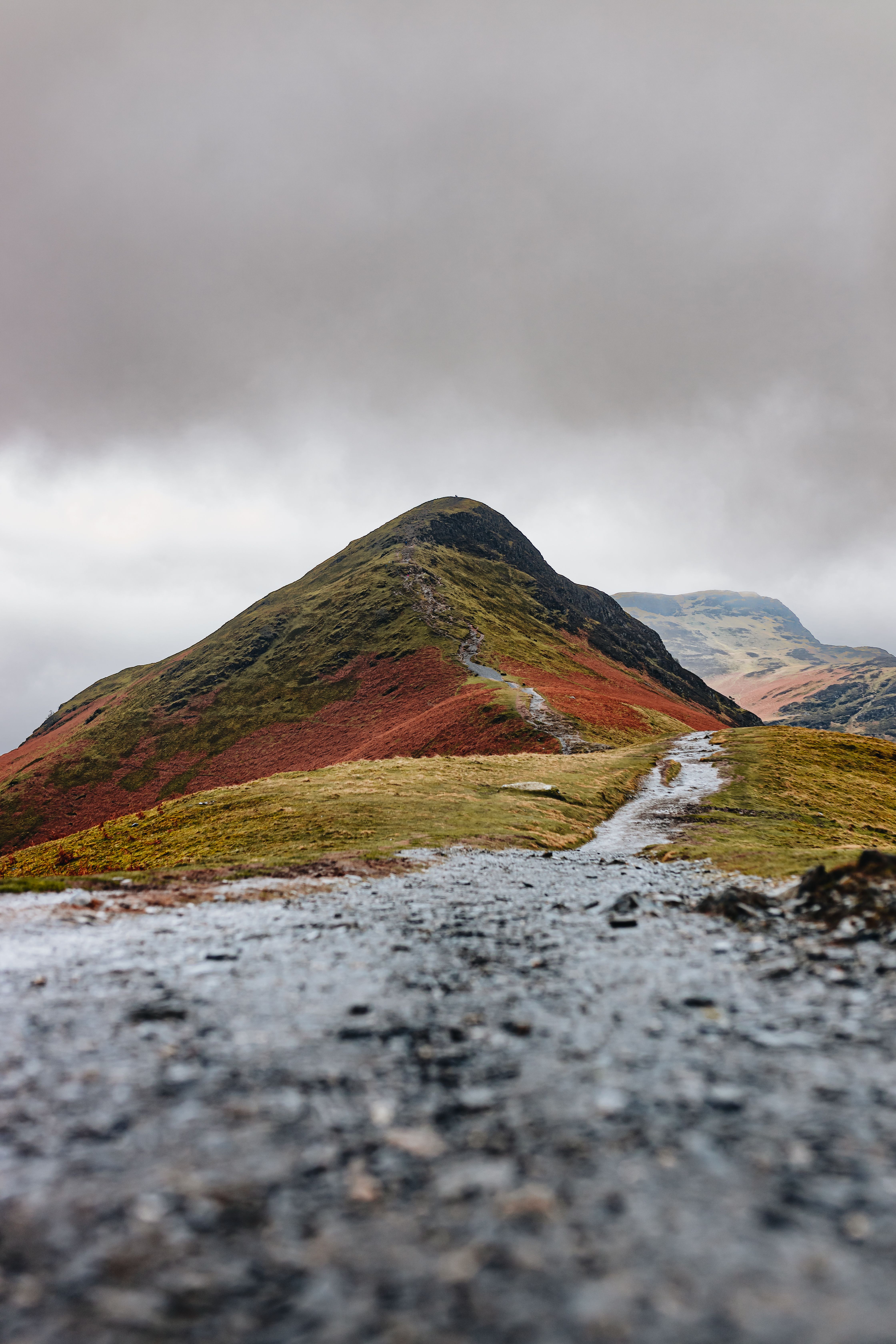 Mountain Peak in Autumn Colors · Free Stock Photo