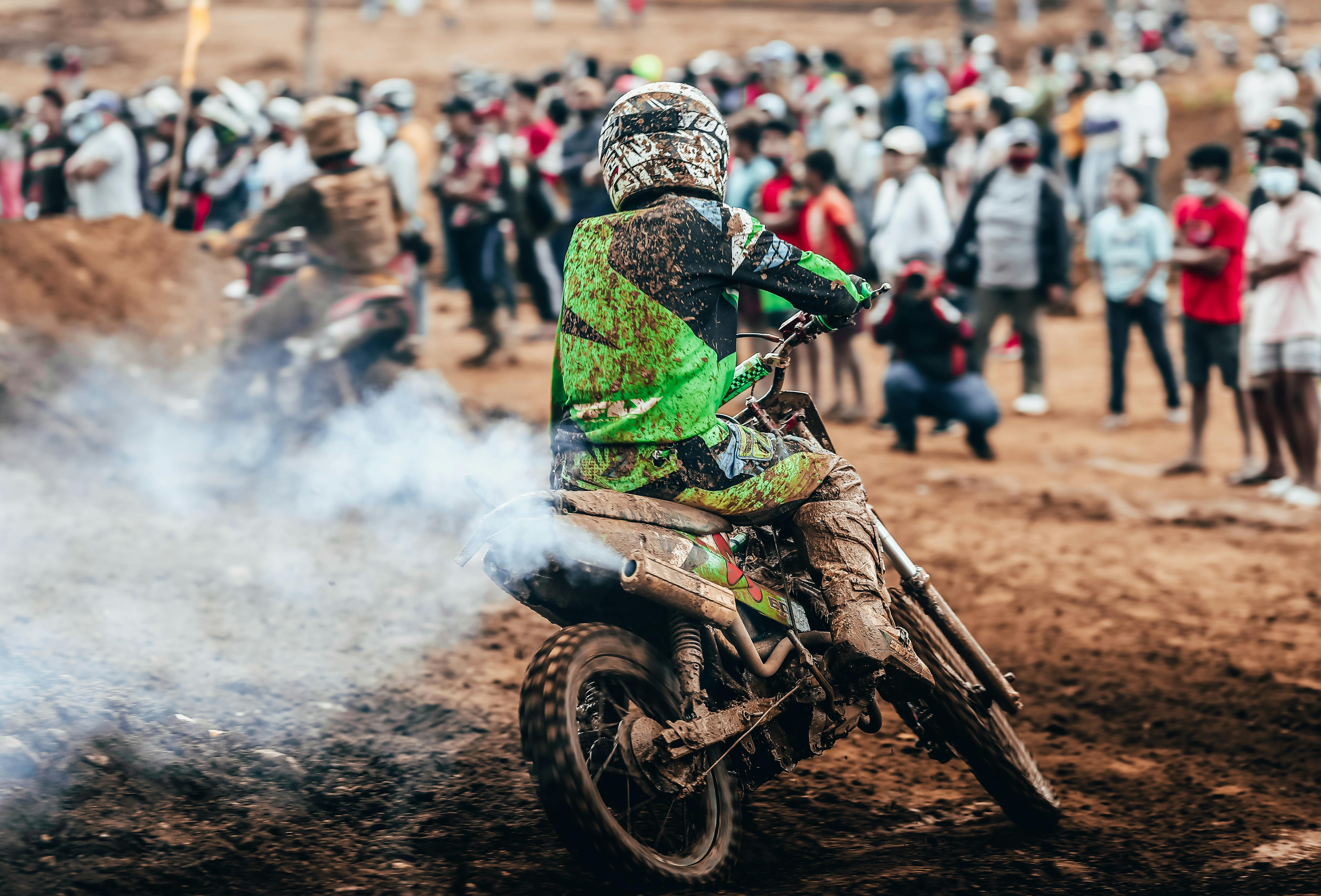 A Person Driving Motocross · Free Stock Photo