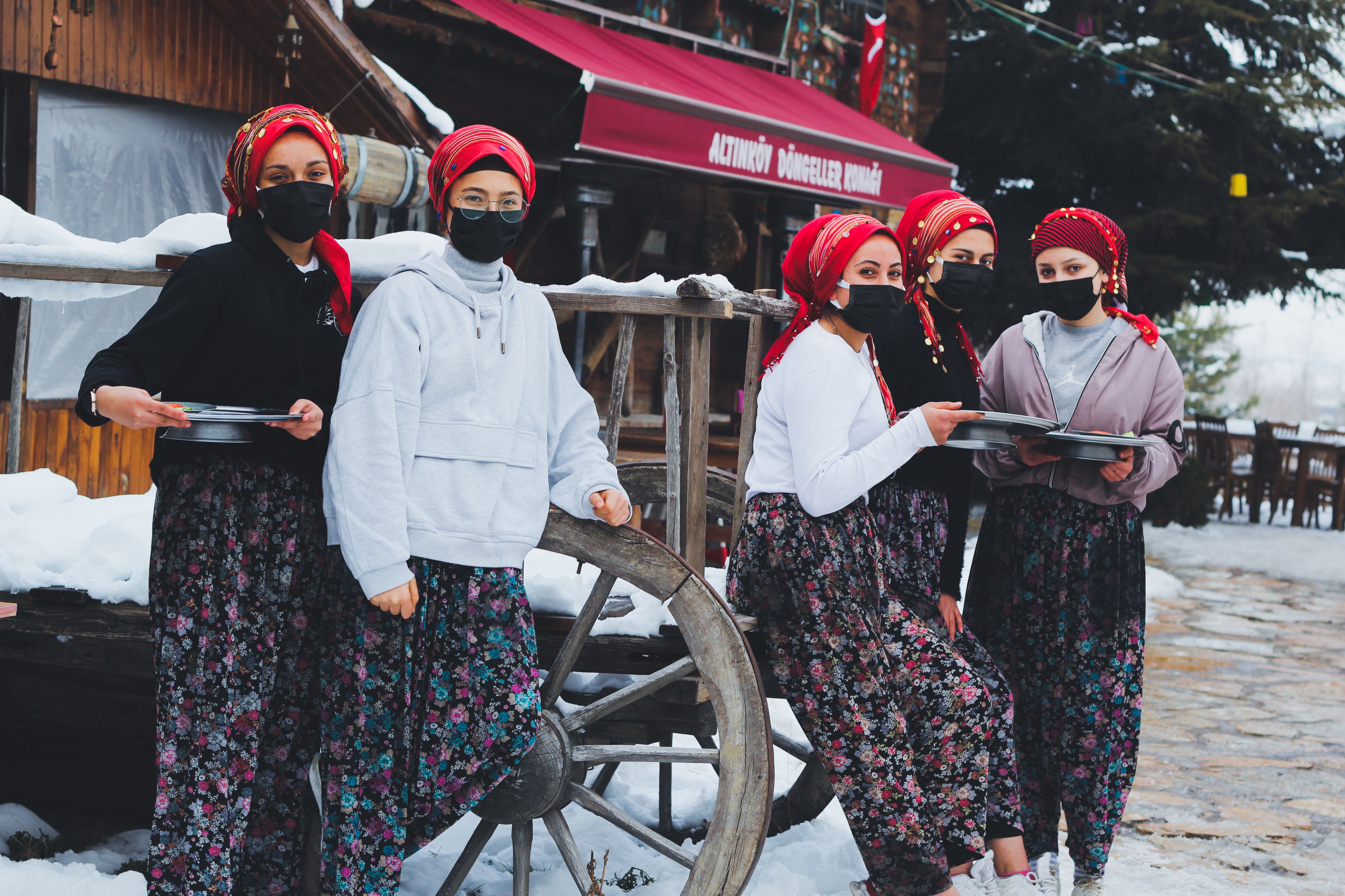 Women Wearing Black Face Masks · Free Stock Photo