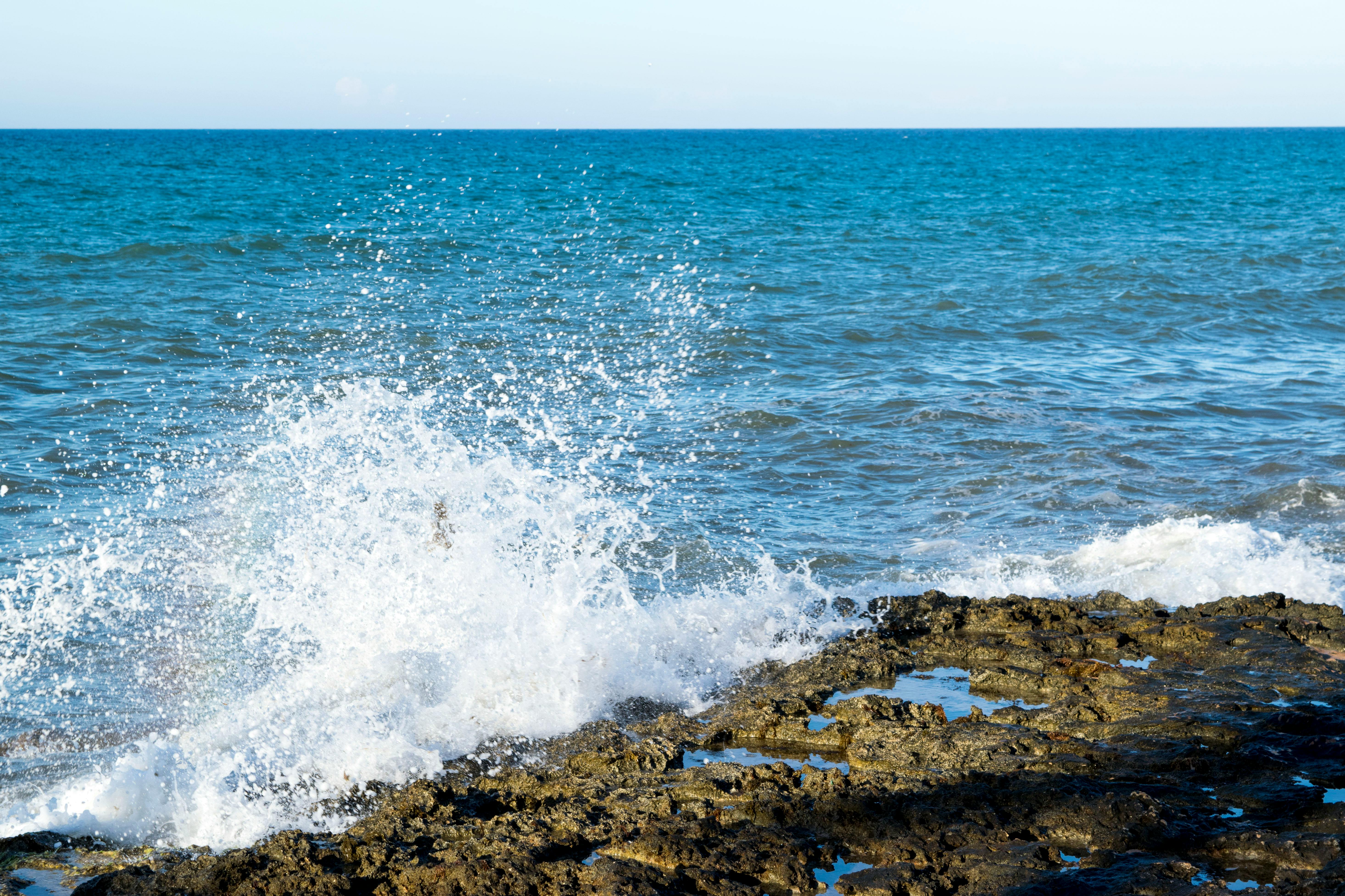 Free stock photo of blue, italy, rocks