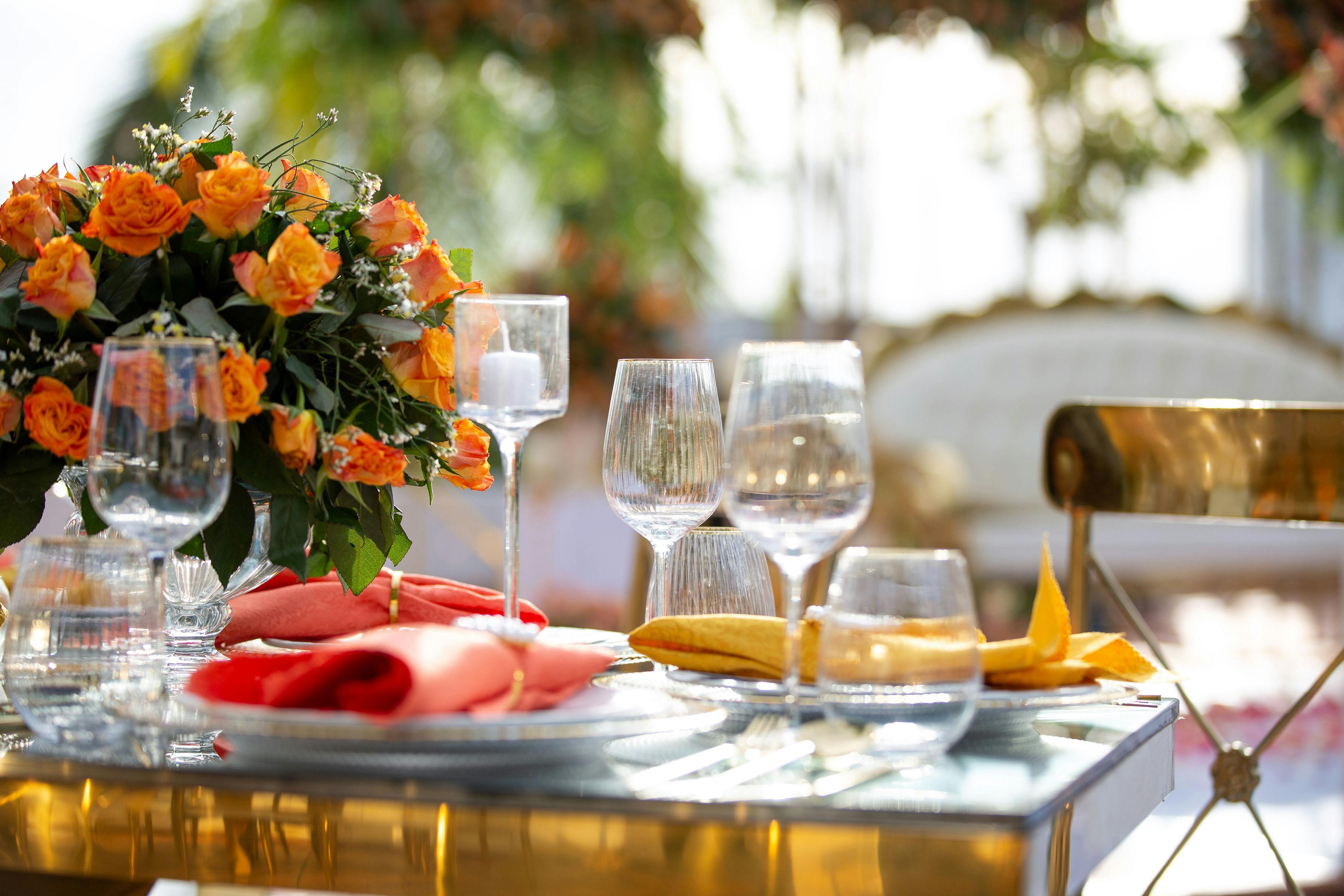 Three-layered Cake on the Table · Free Stock Photo