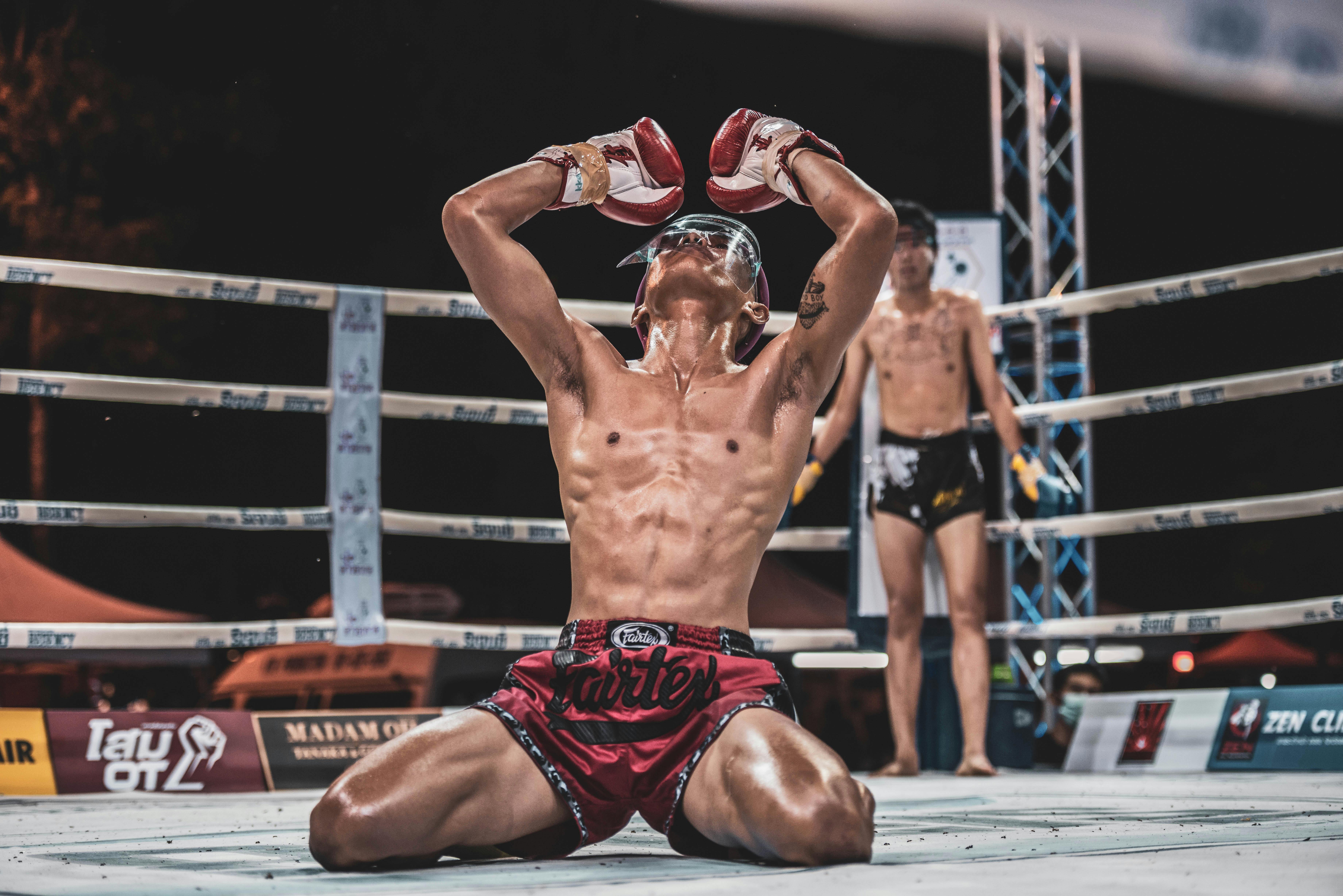 Two Boxers in Boxing Ring · Free Stock Photo