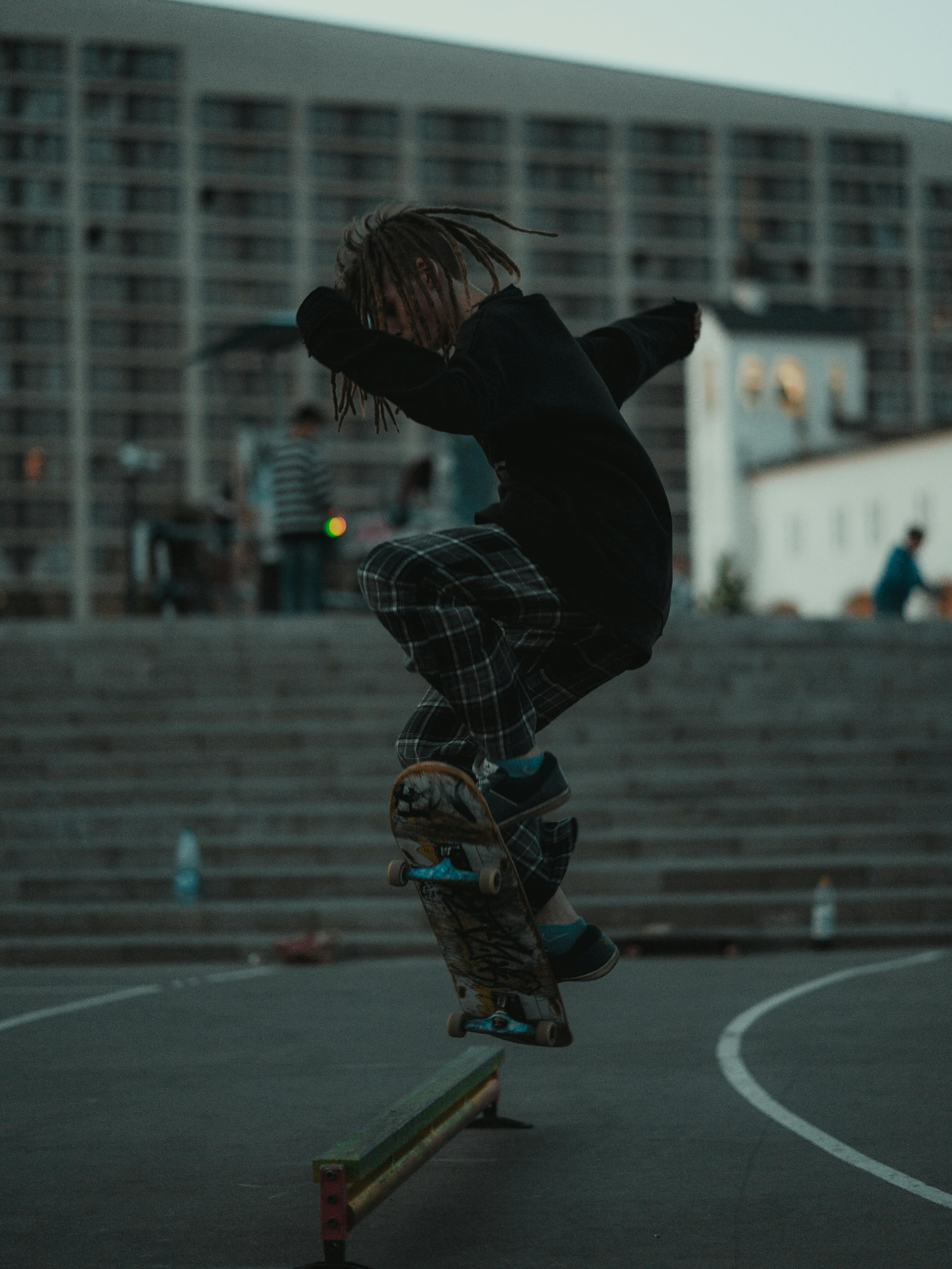 A Person using Skateboard · Free Stock Photo