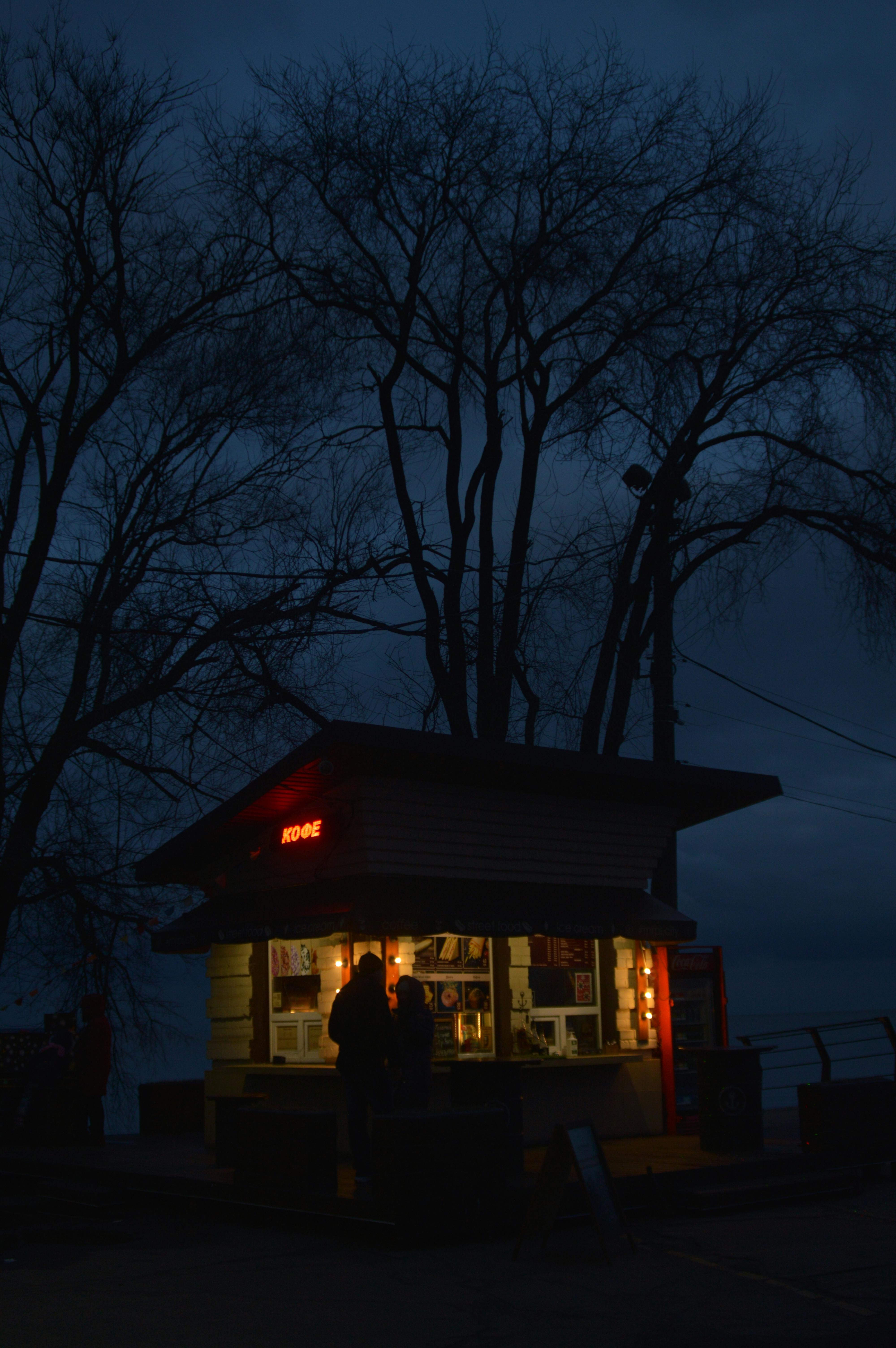 Burning House During Night Time · Free Stock Photo