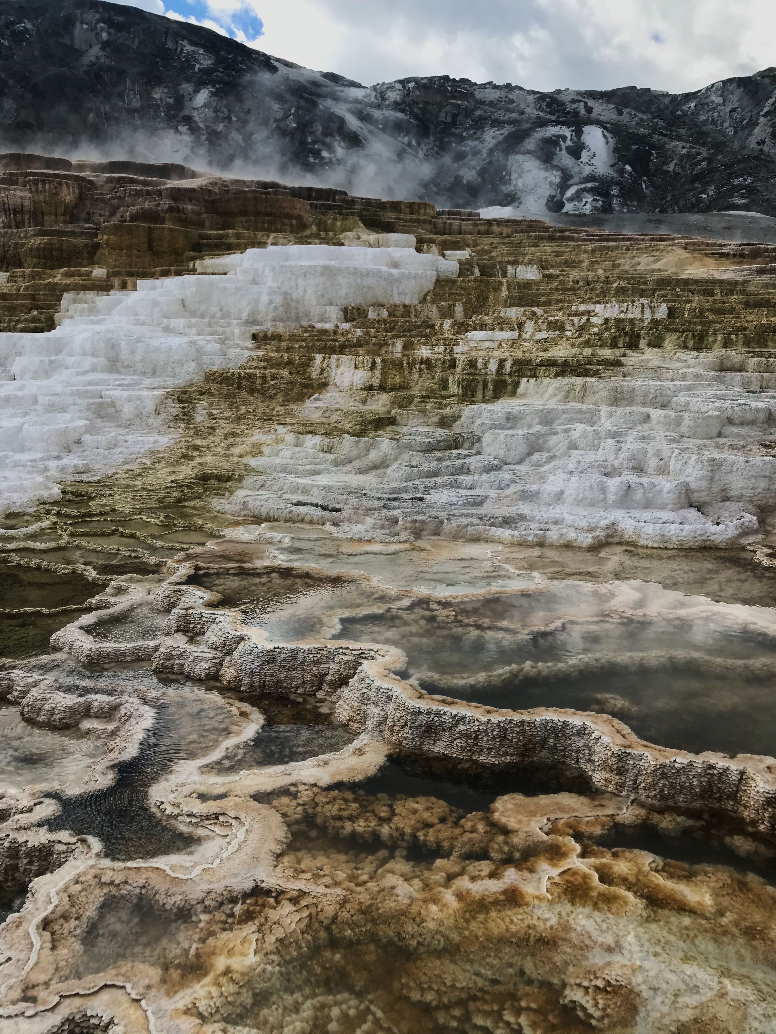 Aerial View of Hot Spring · Free Stock Photo