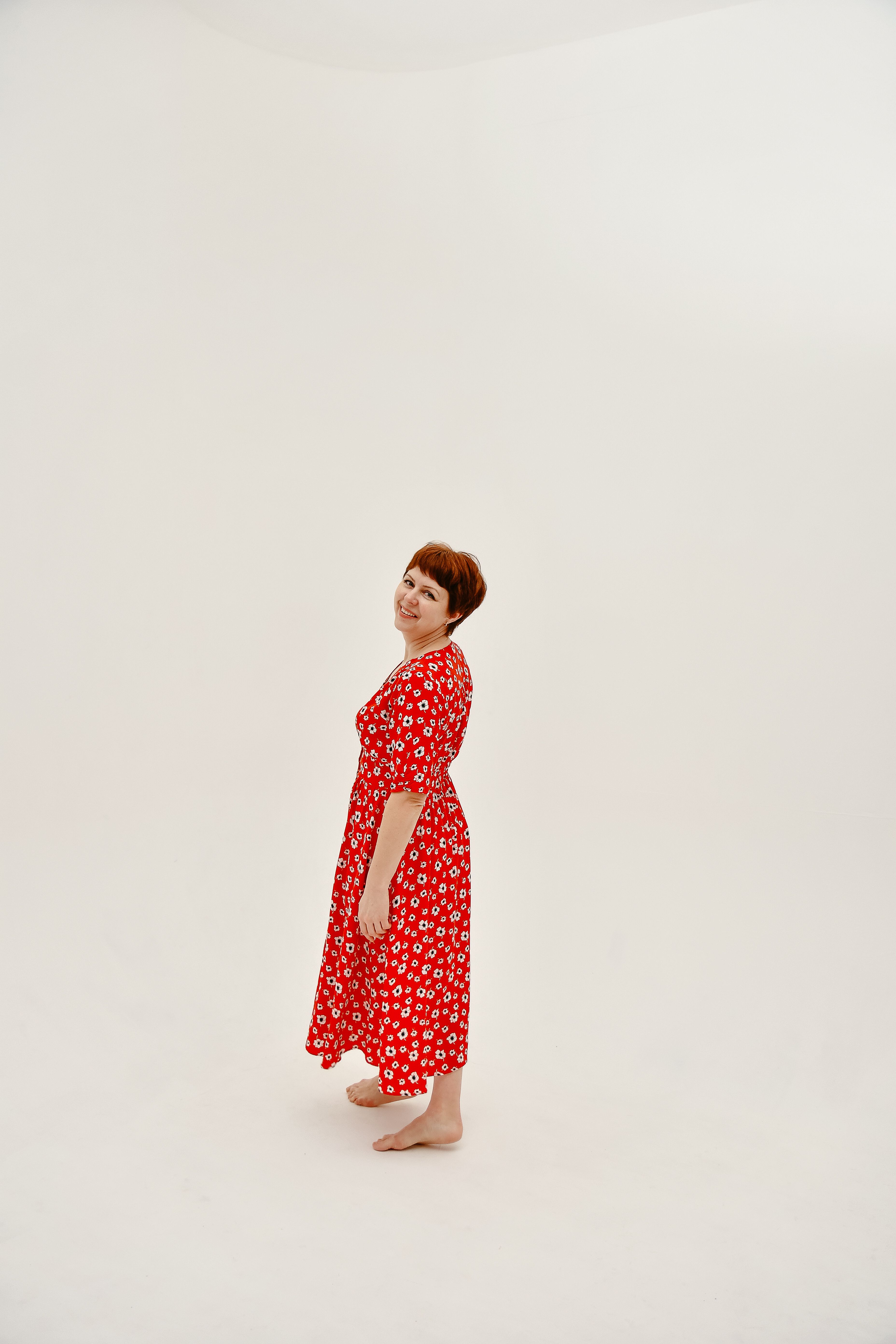 Woman Wearing Red Dresses · Free Stock Photo