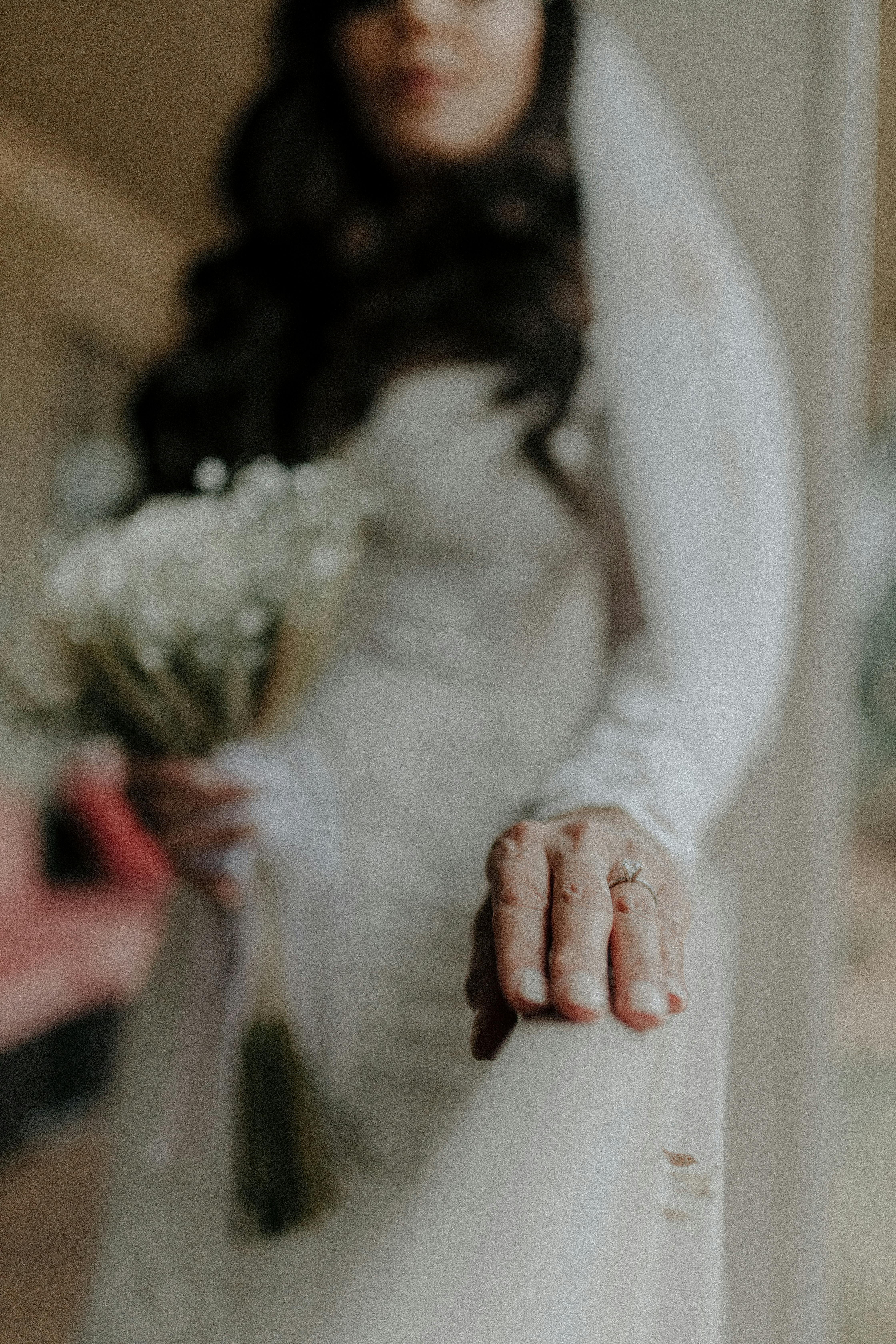 Selective Focus Photo of a Bride Wearing Her Wedding Ring · Free Stock ...