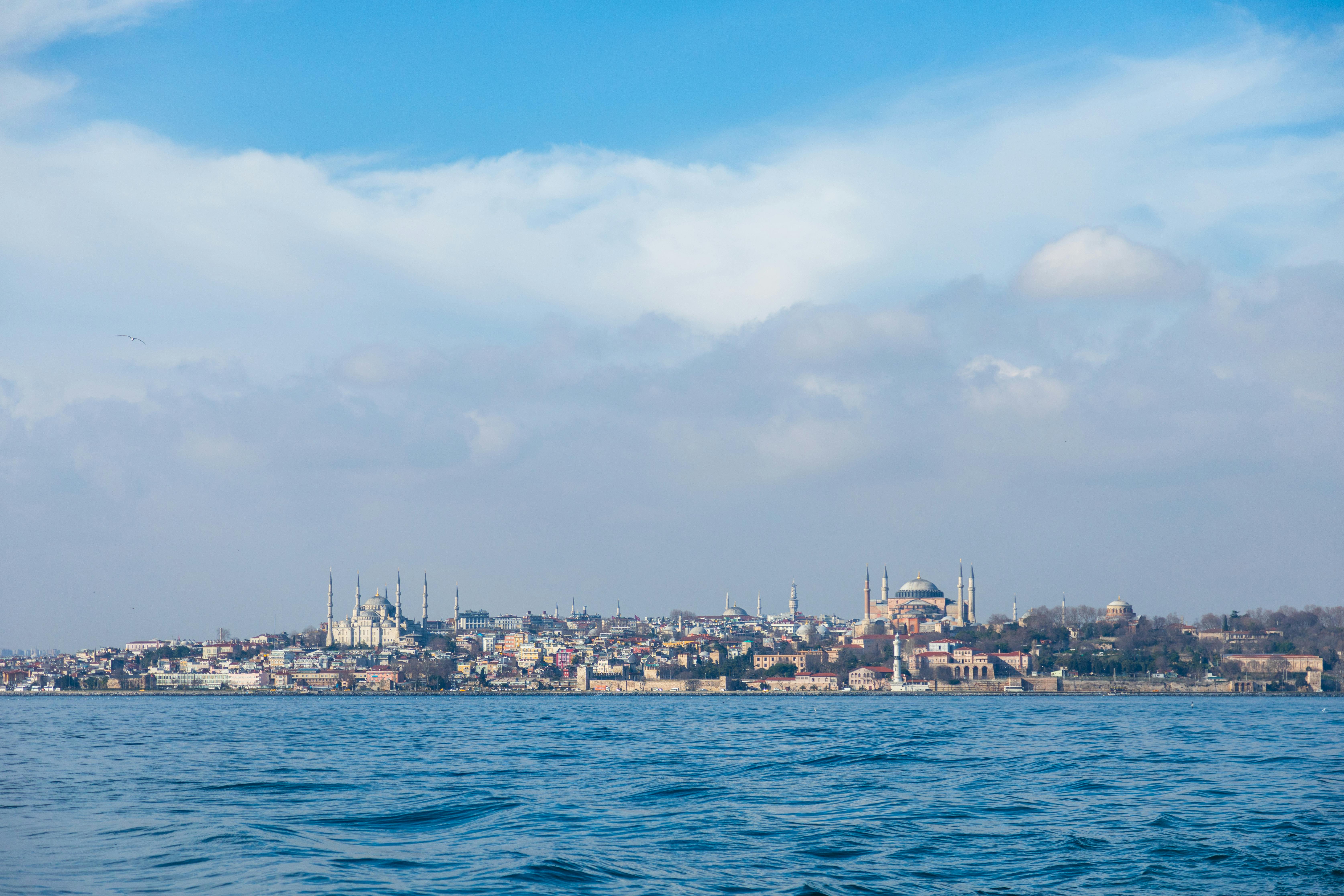 Istanbul Turkey Across a Body of Water · Free Stock Photo