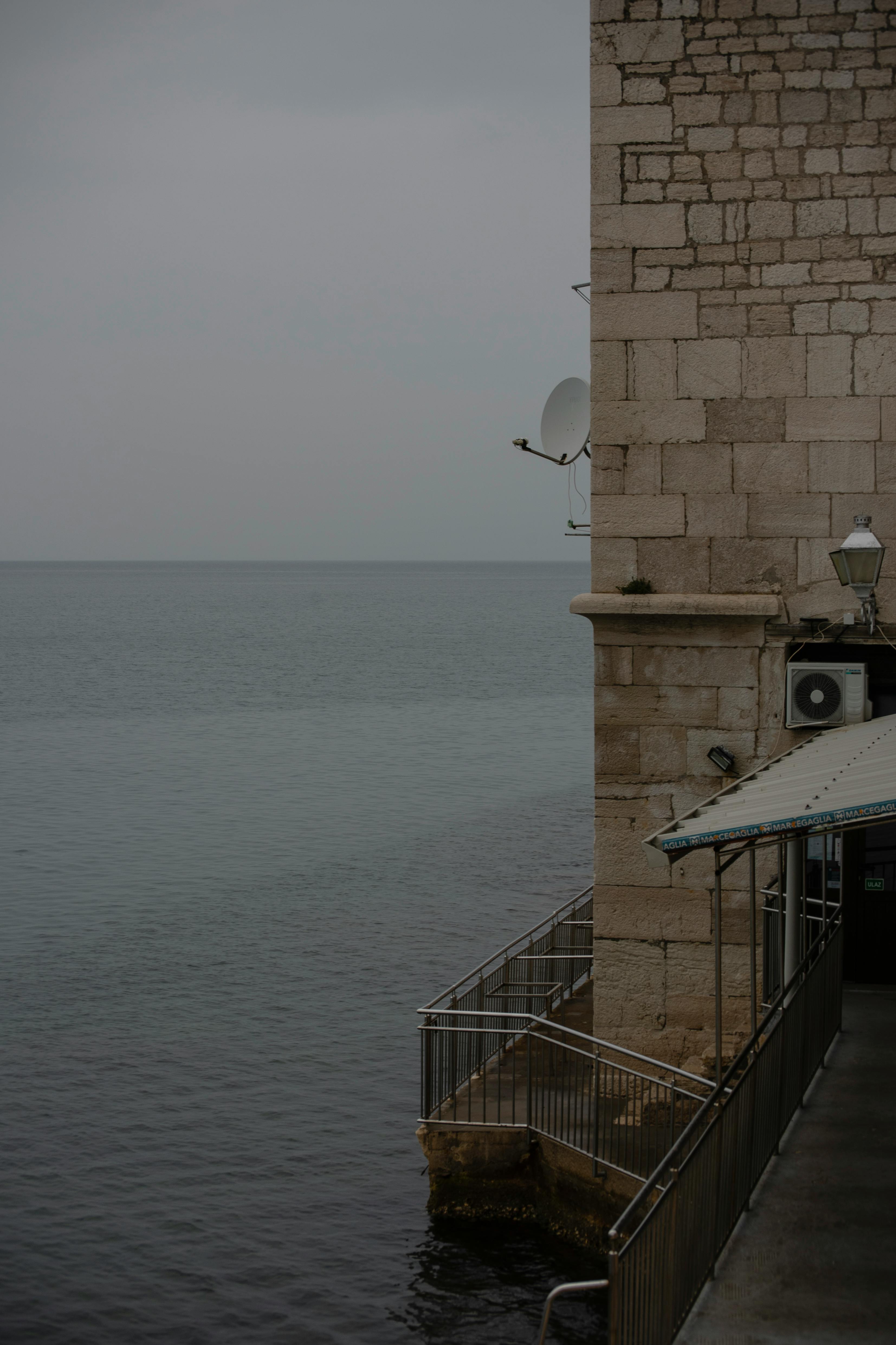A Building Near the Sea · Free Stock Photo