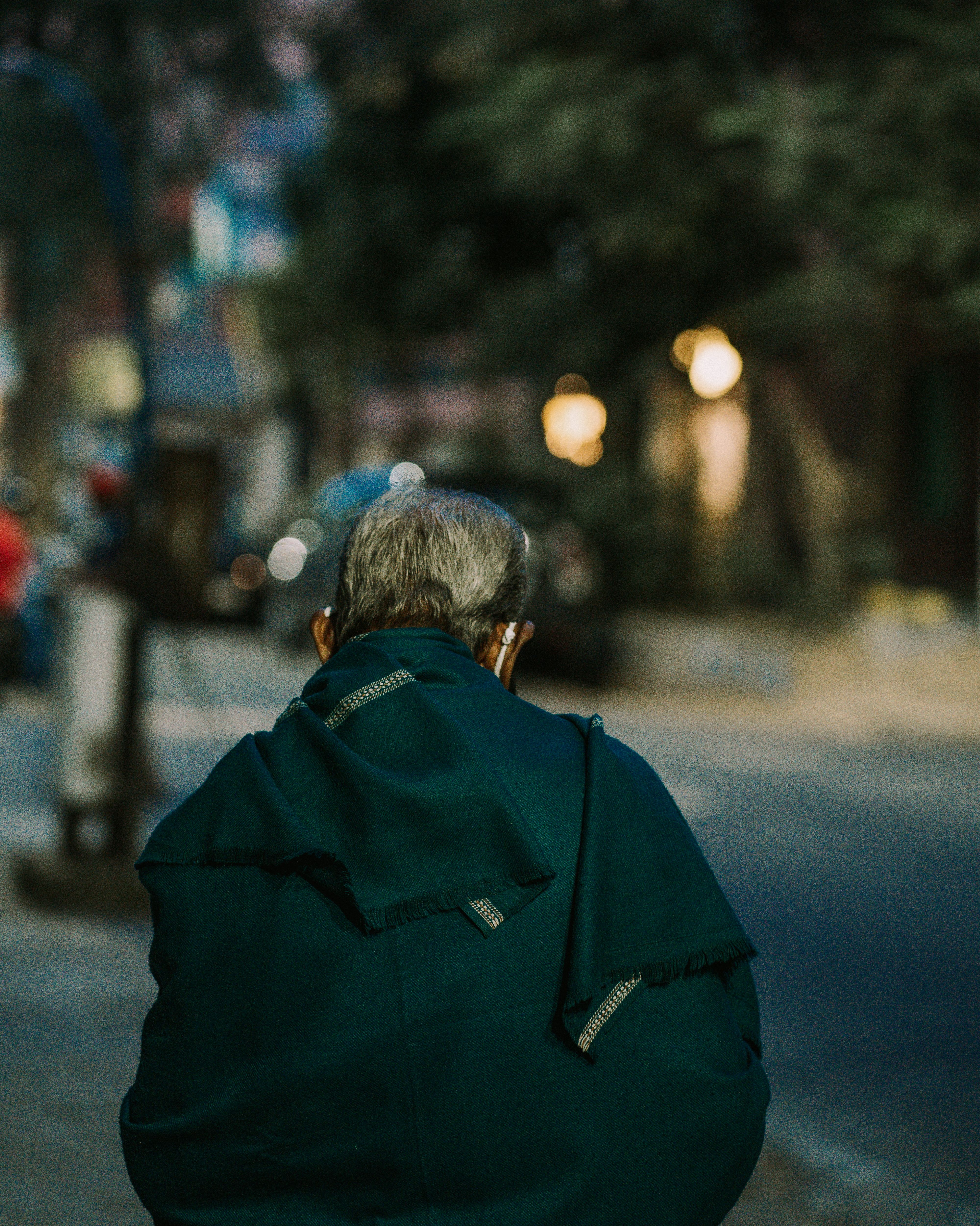 Back View of Person Walking · Free Stock Photo