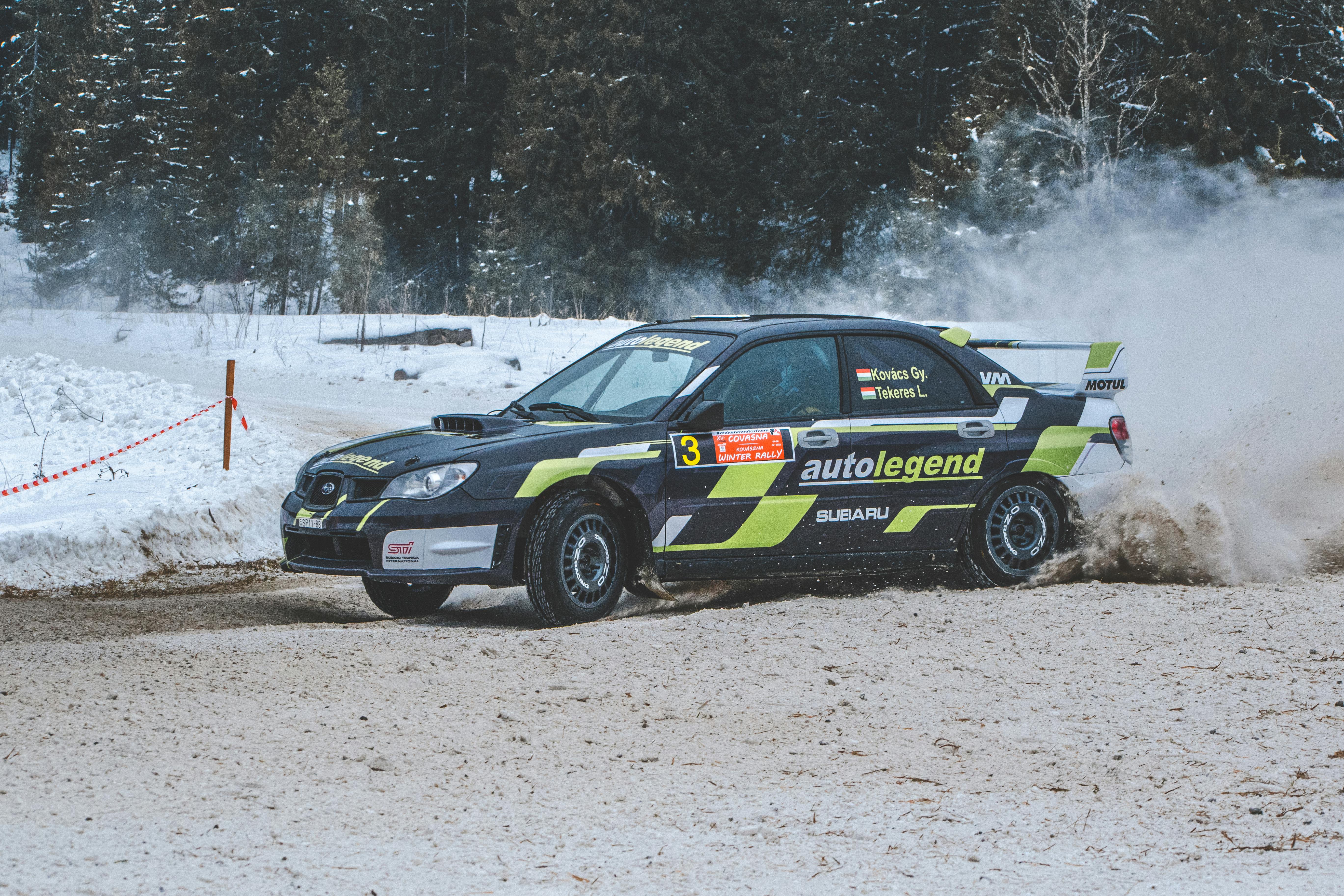 Black Rally Car · Free Stock Photo