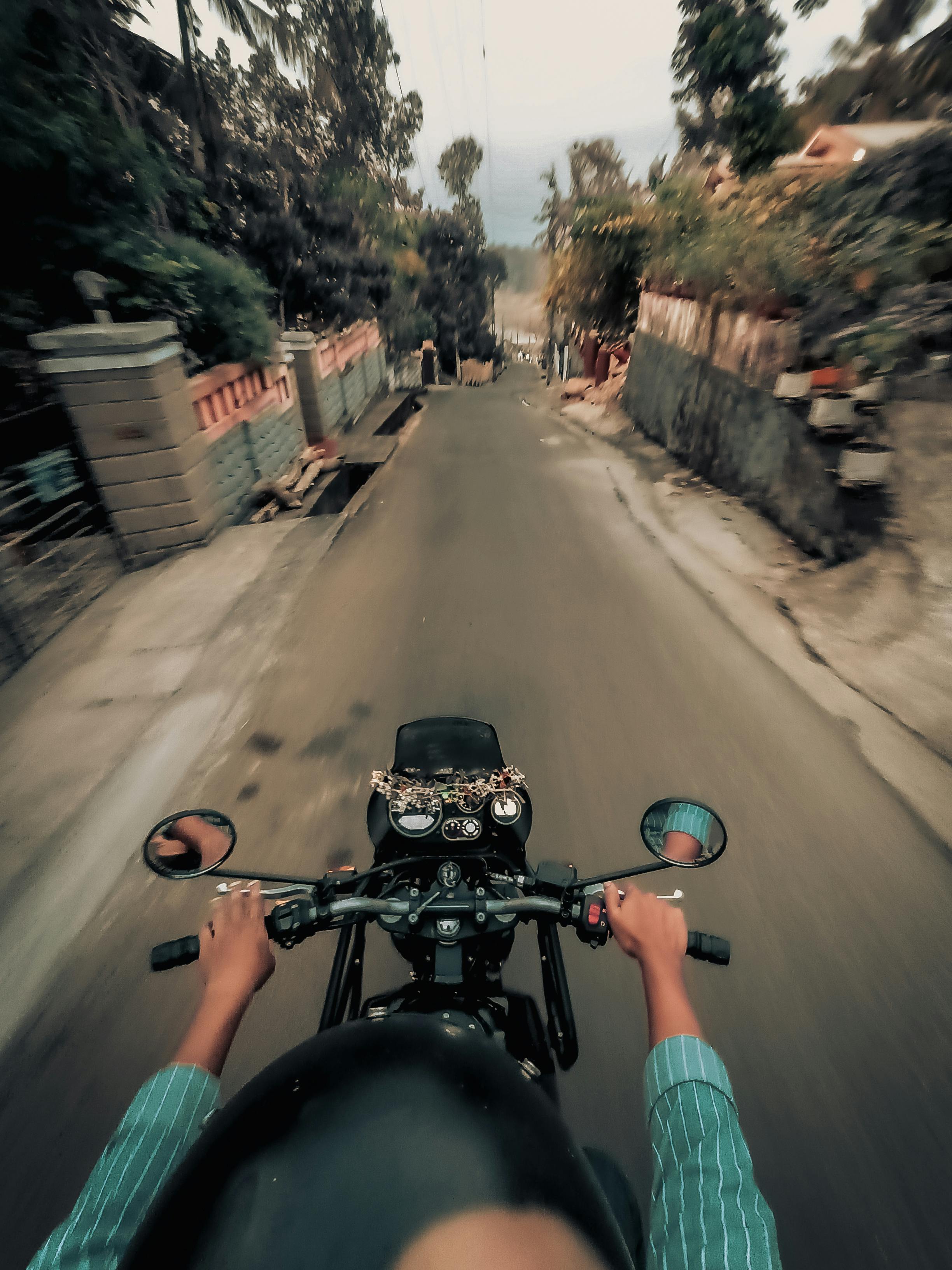 Two Men Riding Motorcycle · Free Stock Photo