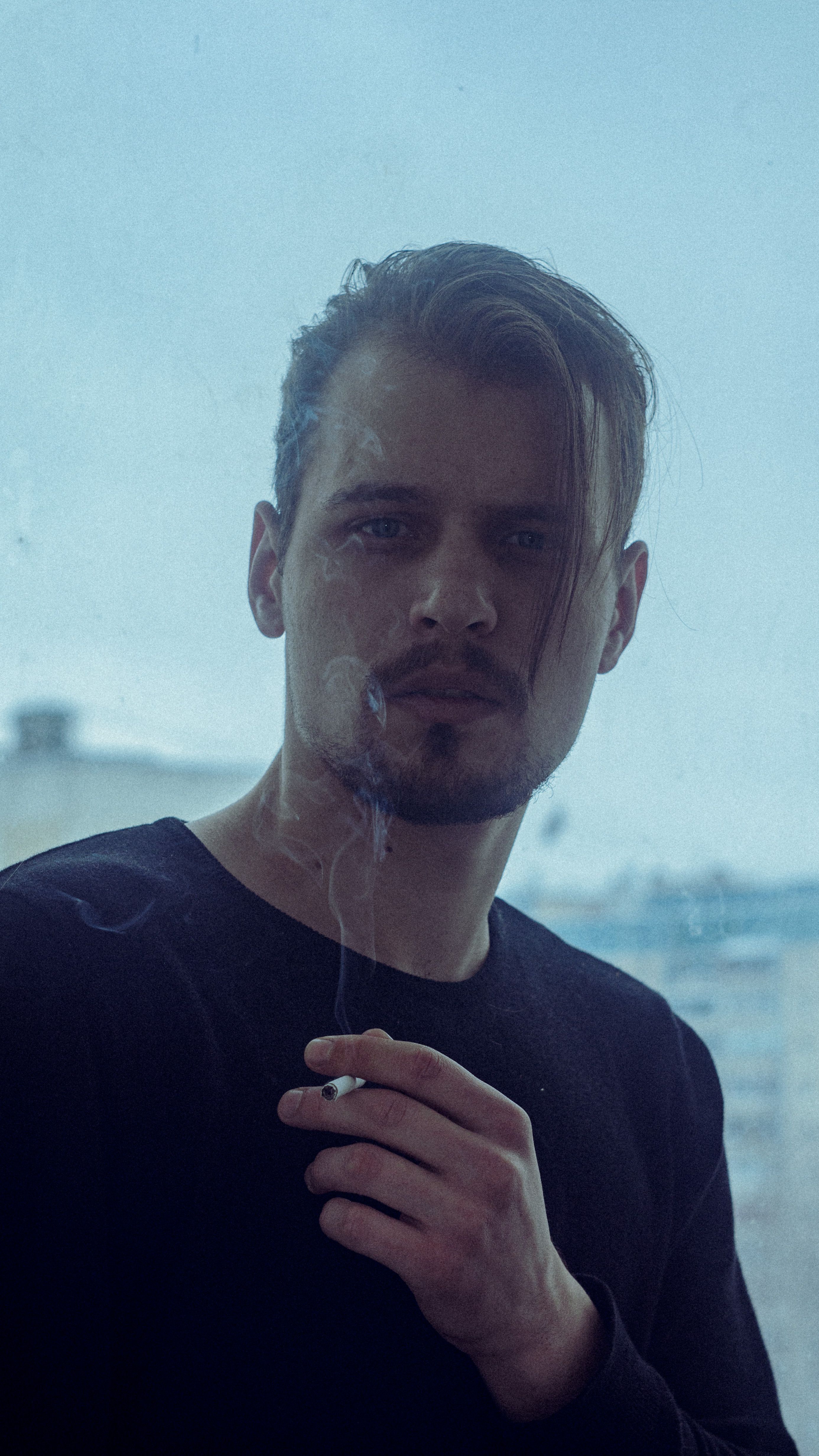 Man Smoking On Focus Photography · Free Stock Photo