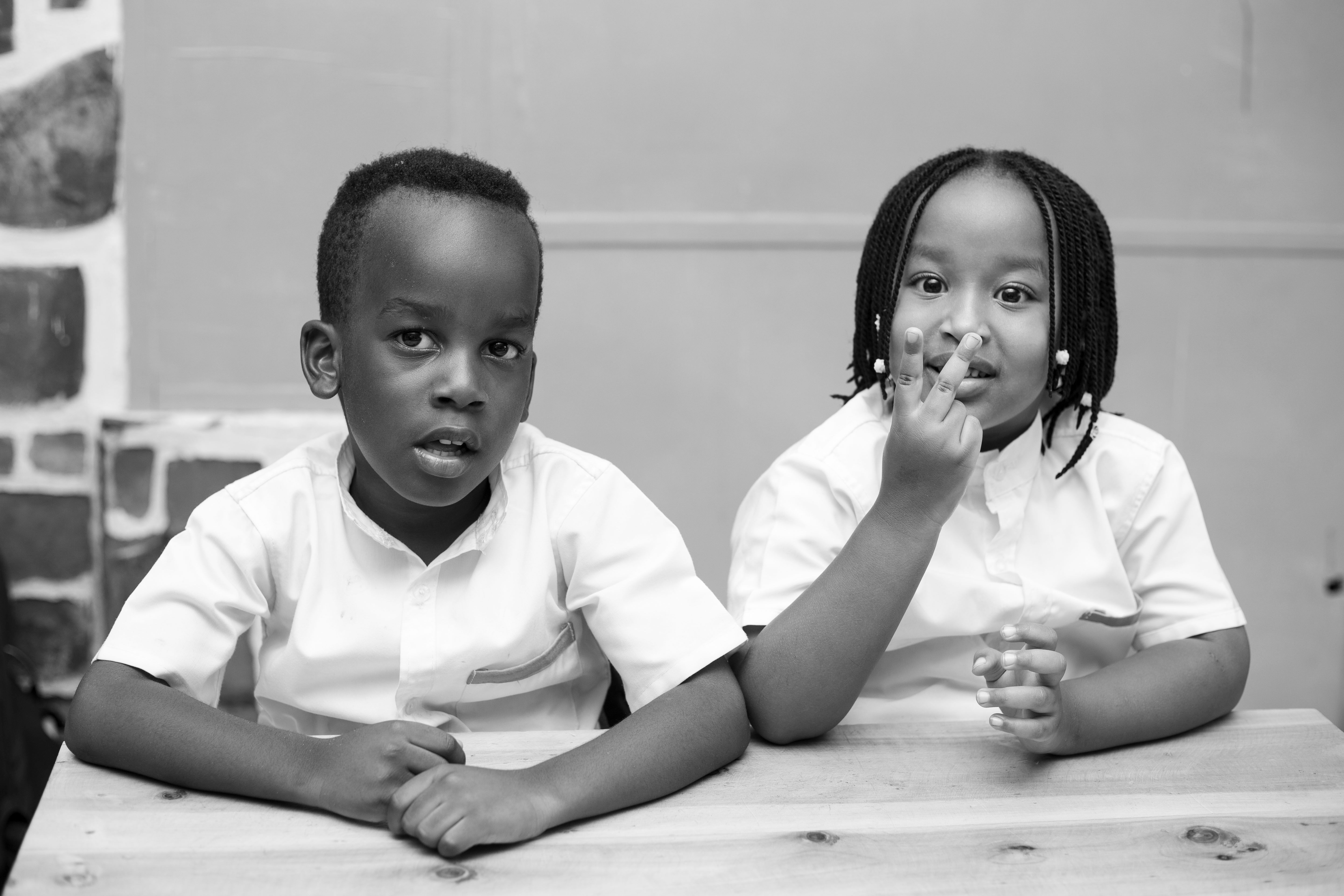 Black and White Photograph of Students · Free Stock Photo