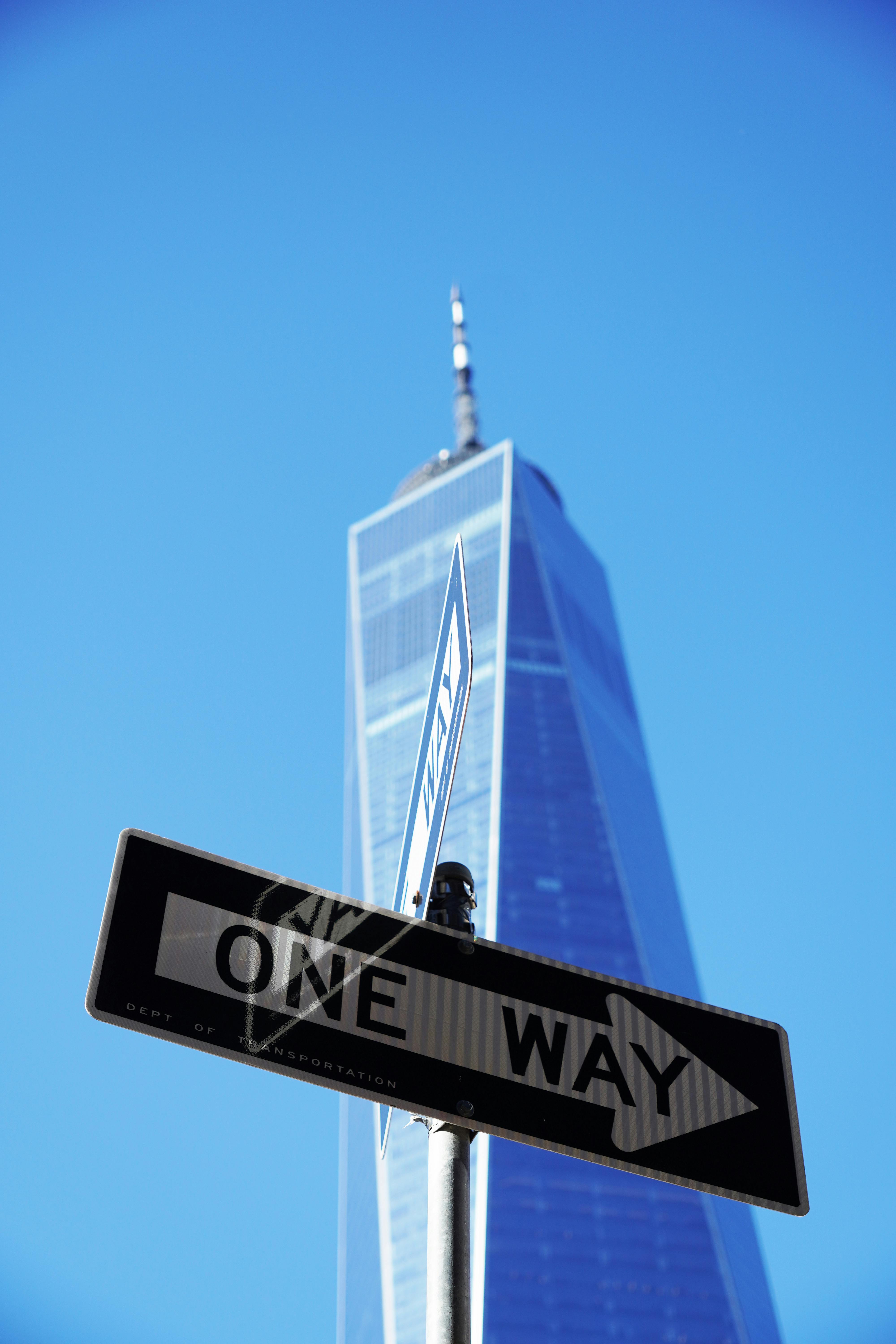 One Way Sign Photos, Download The BEST Free One Way Sign Stock Photos ...