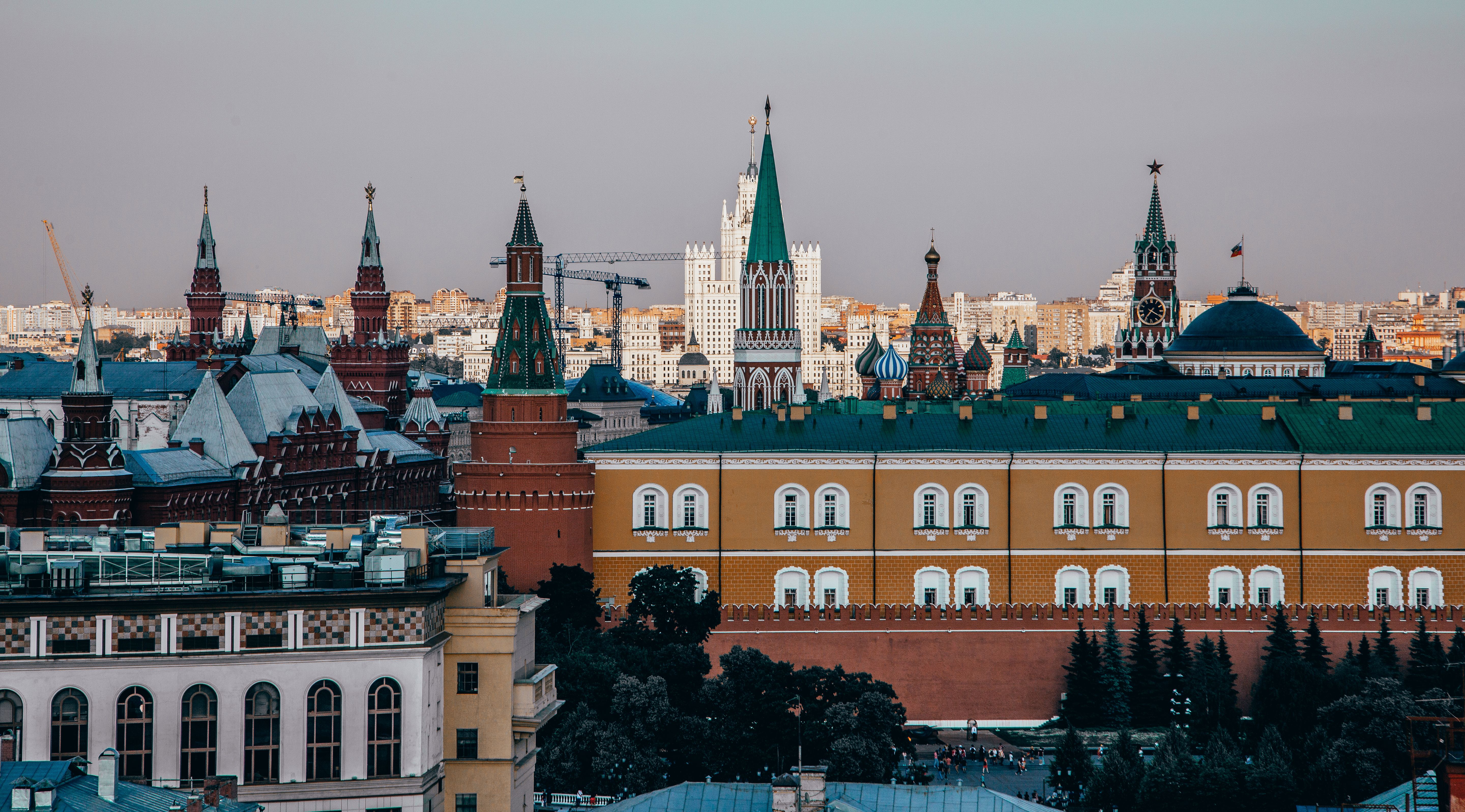 Birds Eye View of Moscow · Free Stock Photo