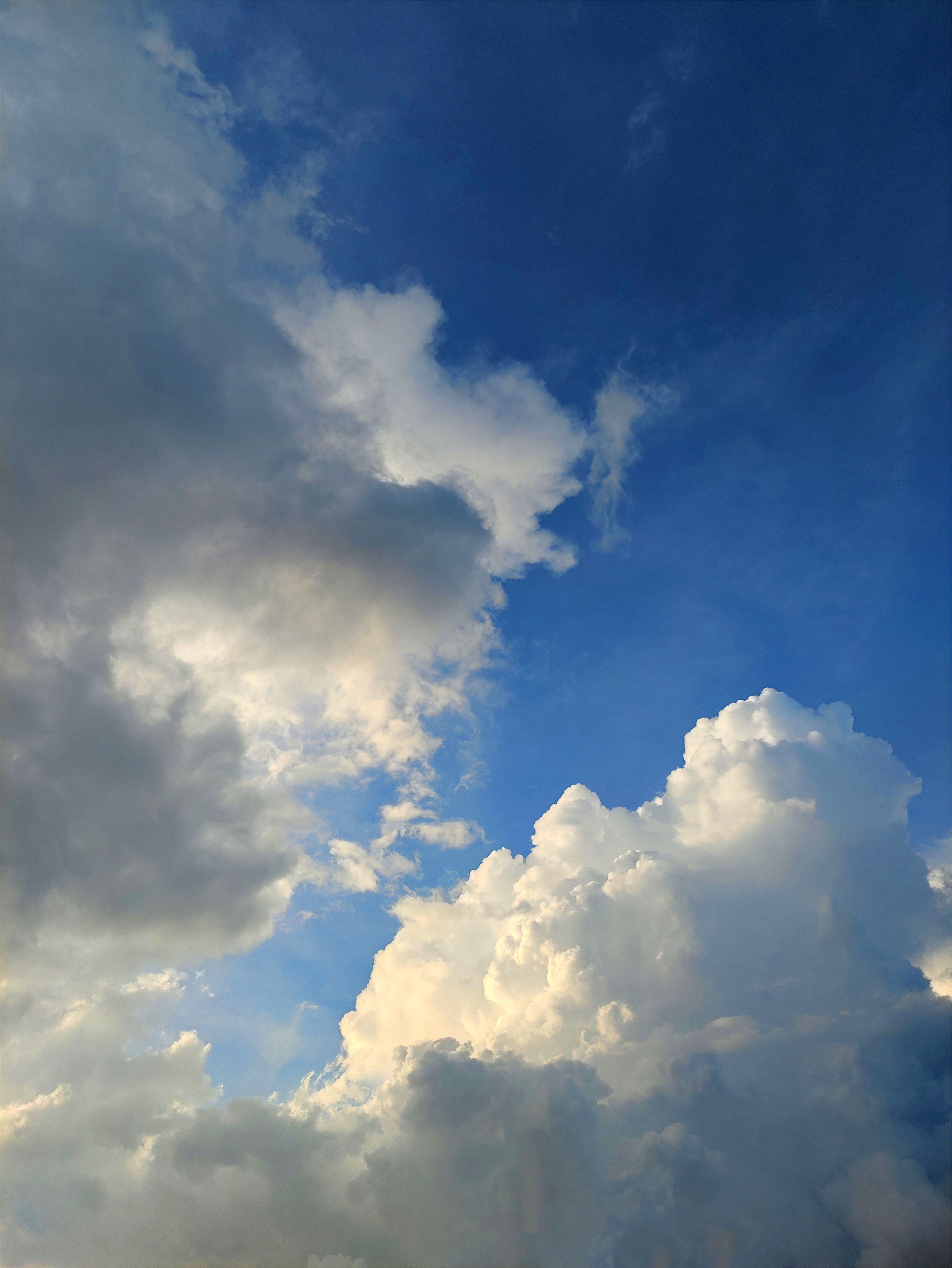 Cloud Formation Under the Blue Sky · Free Stock Photo