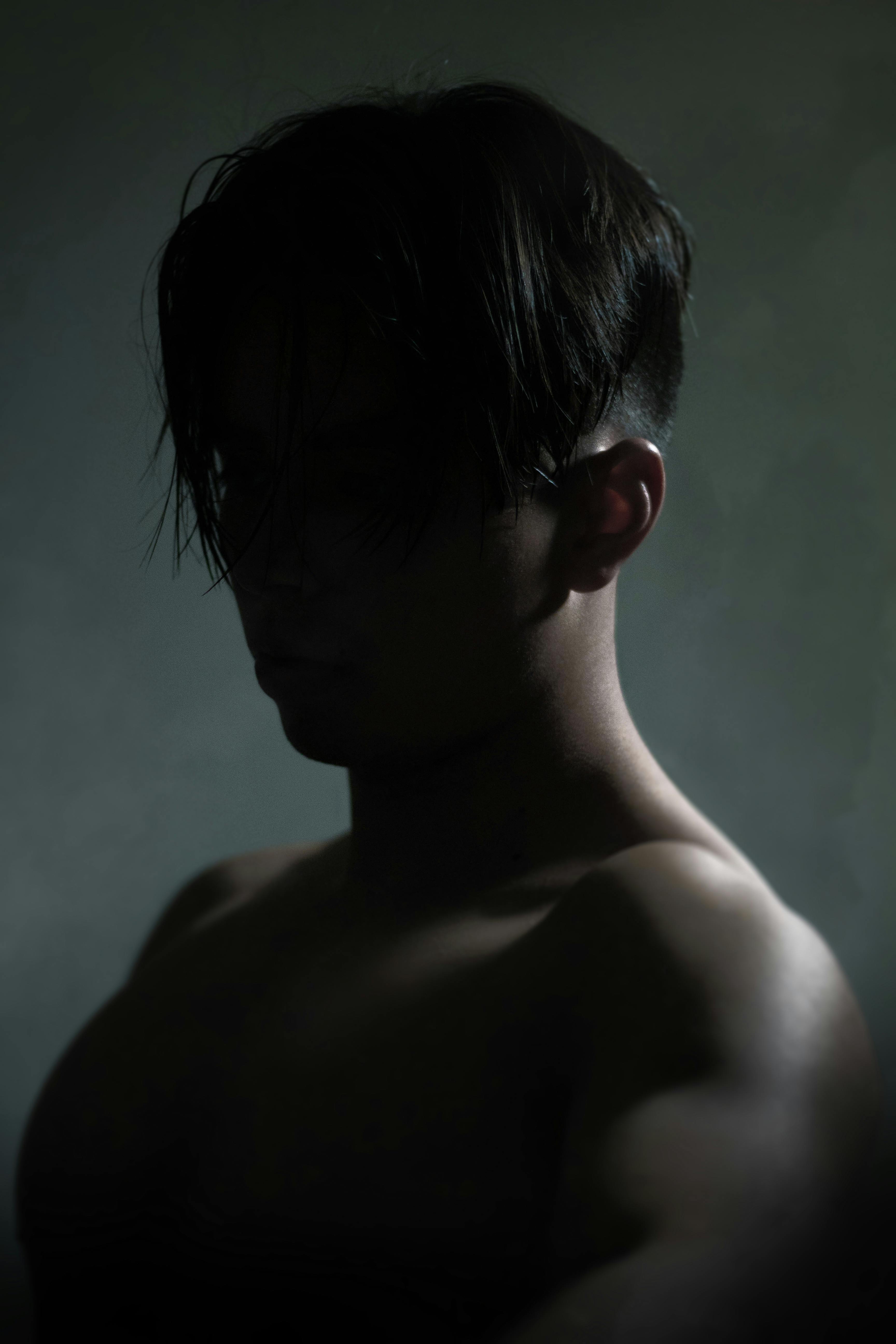 Shirtless Man in Close-Up Photography · Free Stock Photo