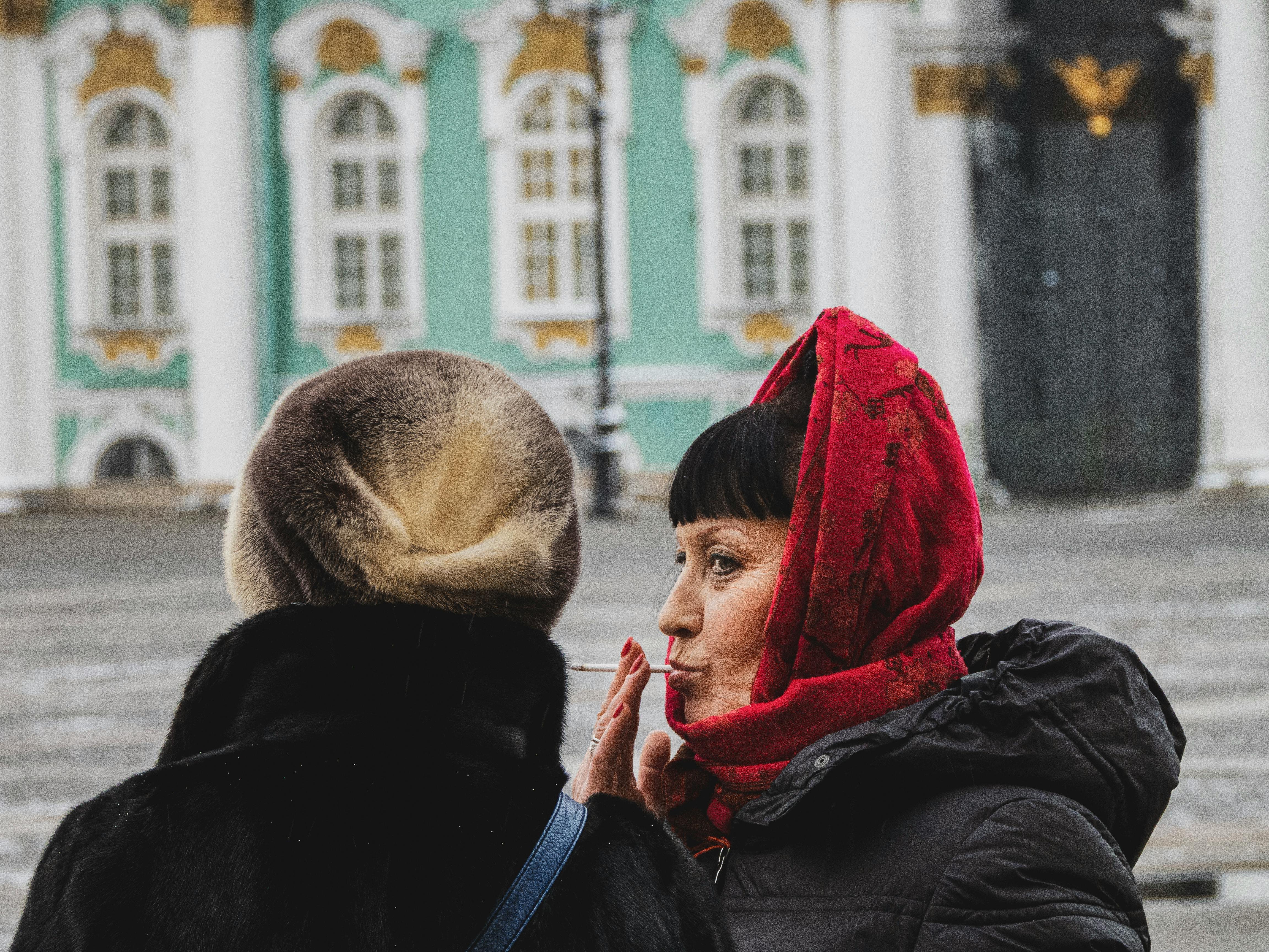 Two Women Smoking · Free Stock Photo