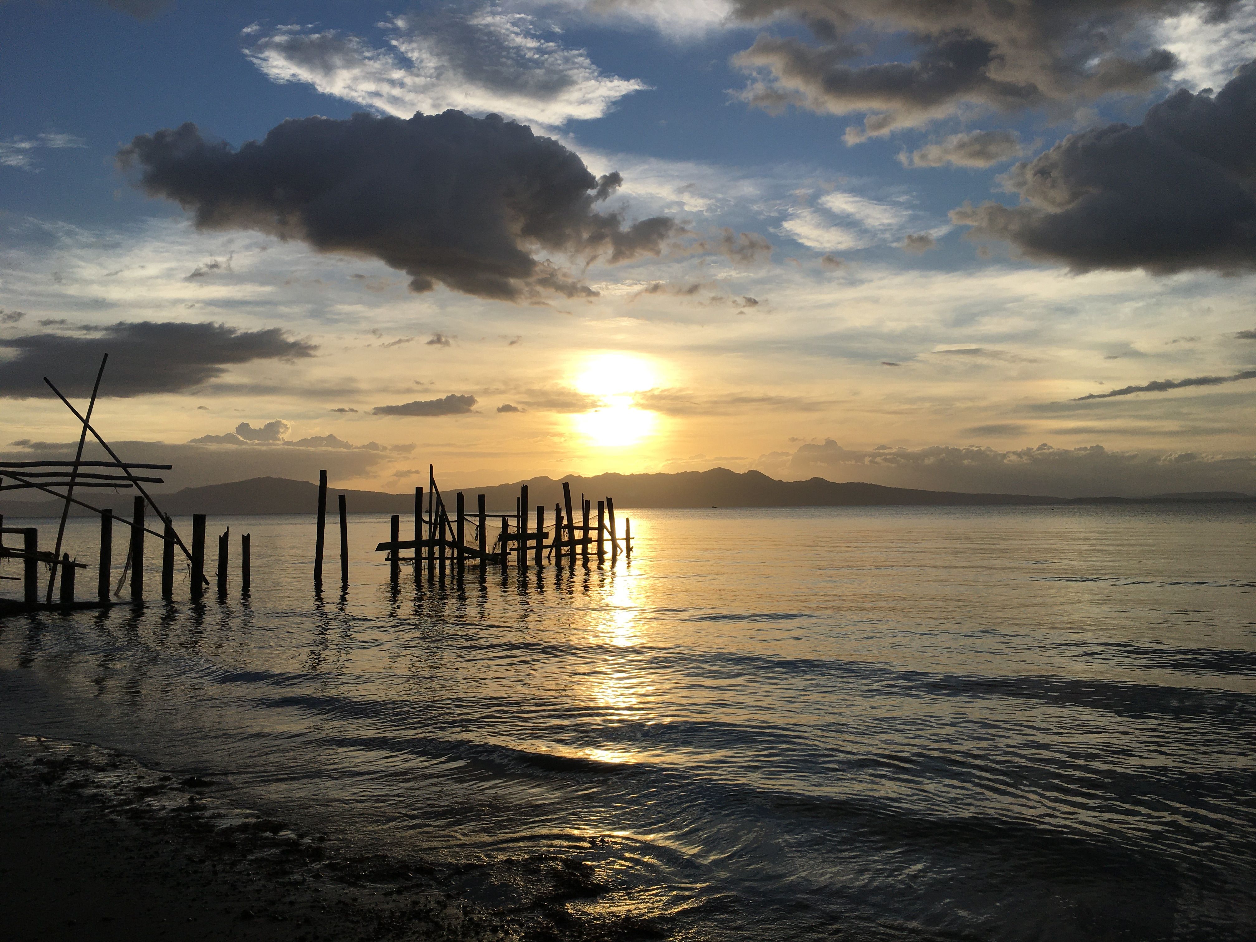 Ocean View During Sunset · Free Stock Photo