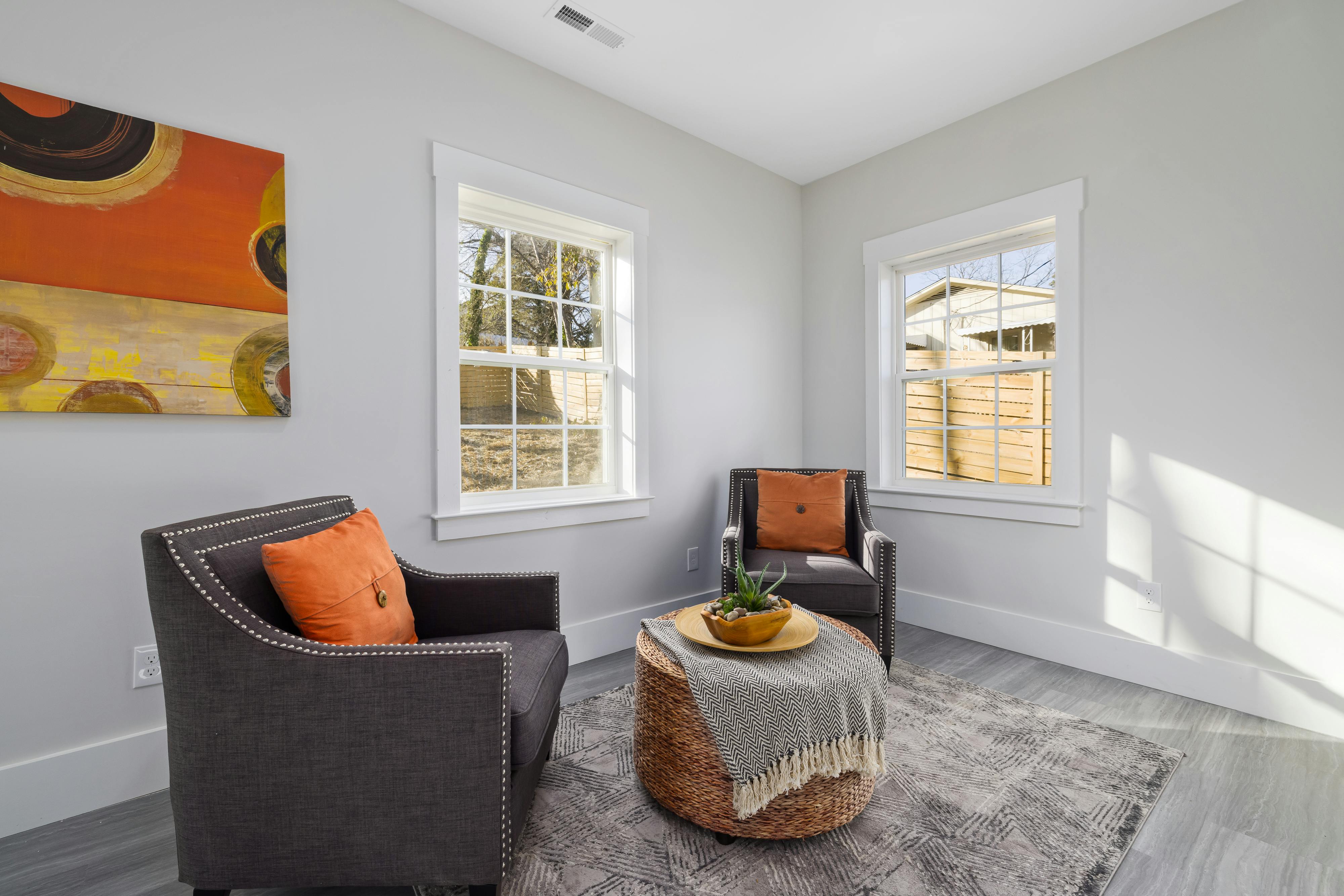 Armchairs in a Living Room · Free Stock Photo