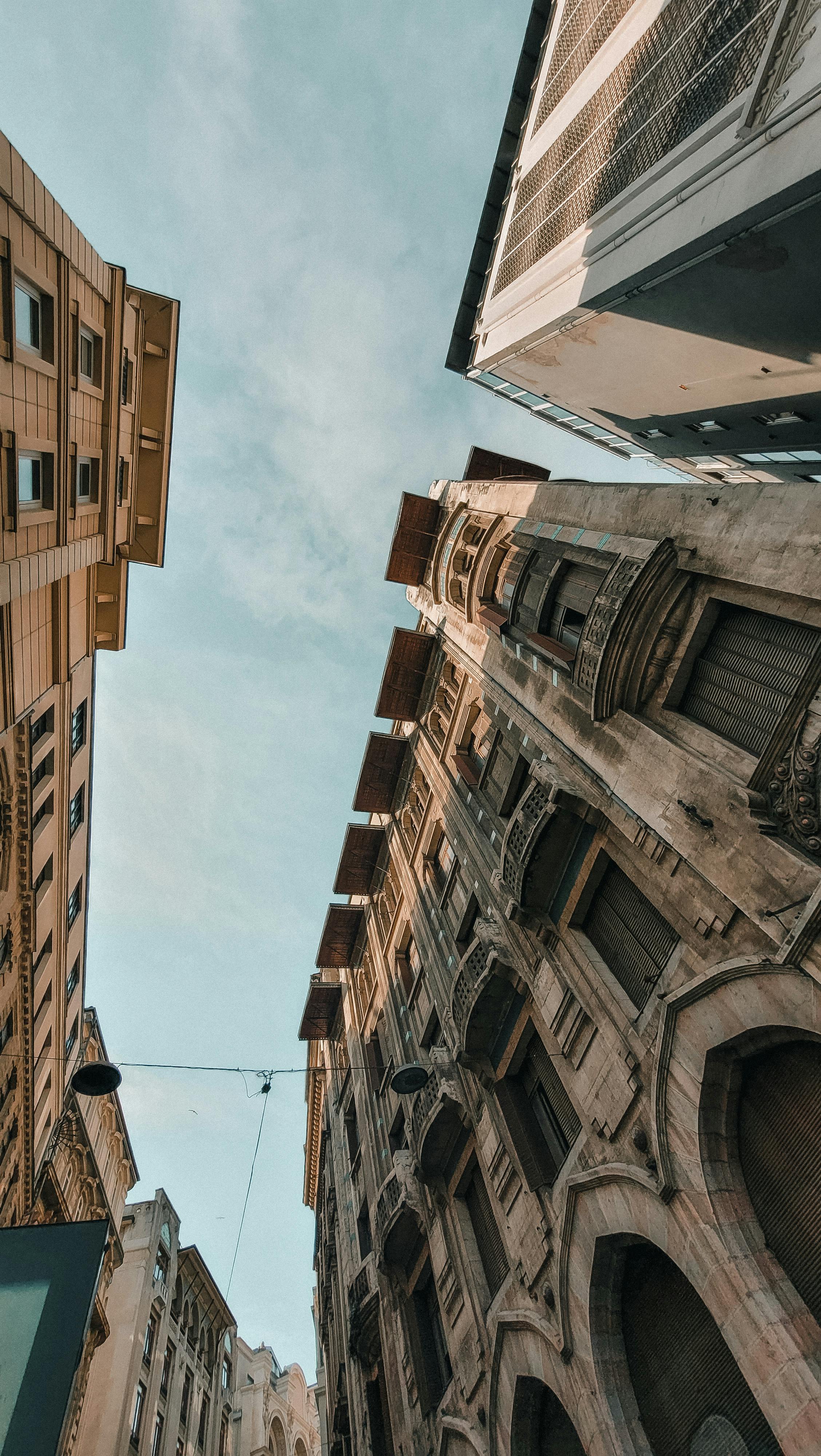 View of Glass Building Exterior from Below · Free Stock Photo