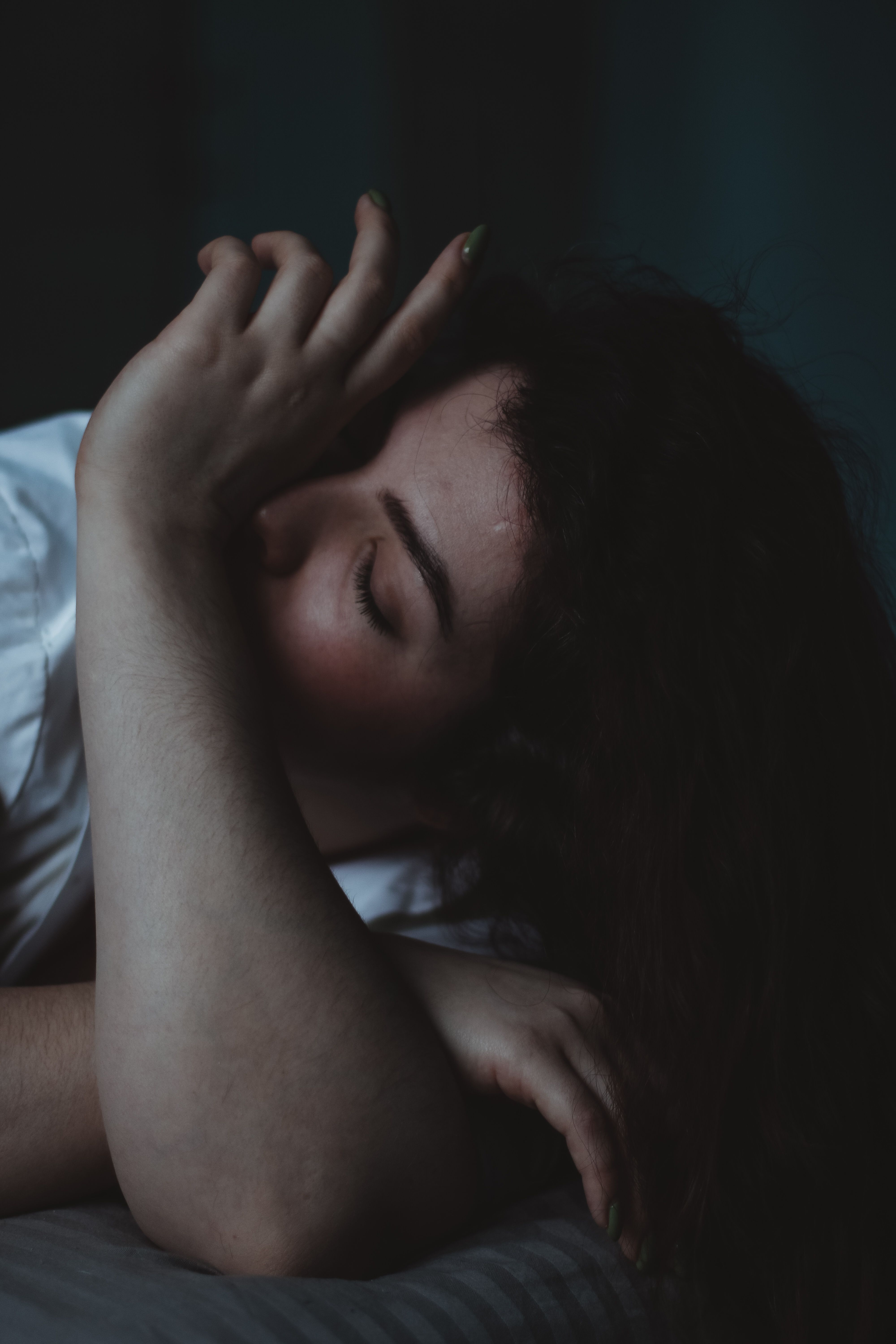 A Woman with Tears in Her Eyes · Free Stock Photo