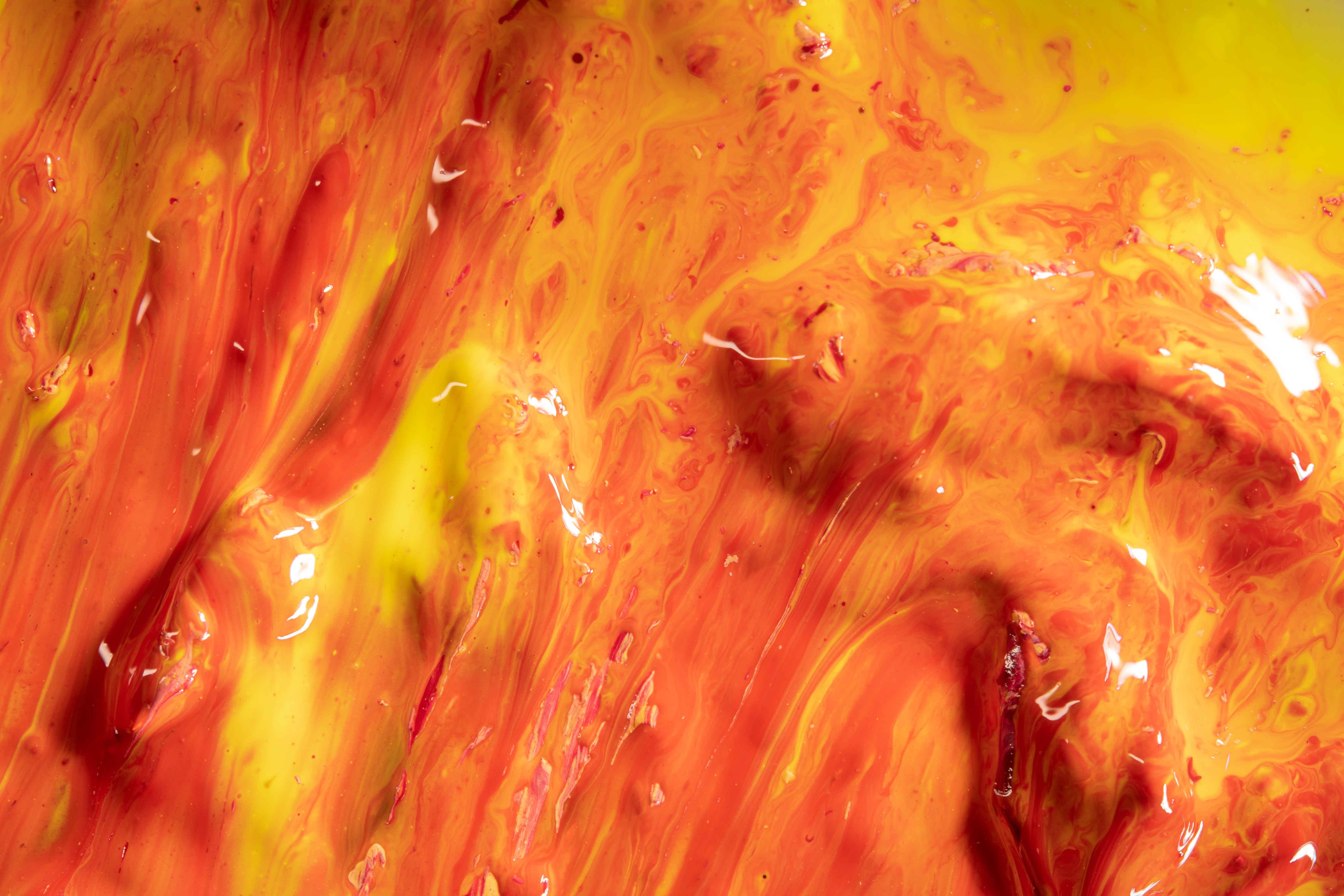 Blue, Red, and Yellow Chalk · Free Stock Photo